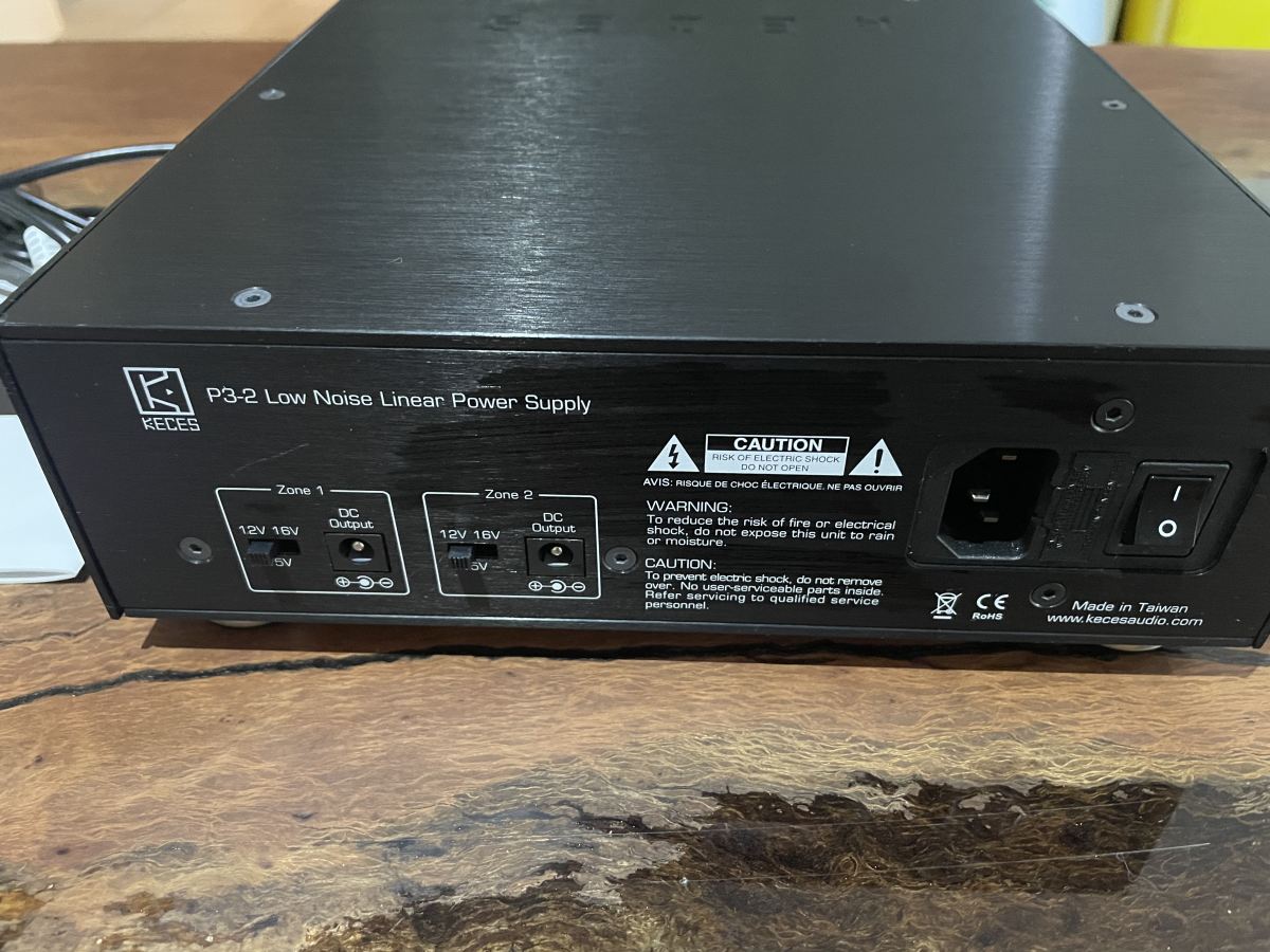 FS: Keces P3-2 Low Noise Linear Power Supply |﻿ Hi-Fi and Cinema Cables ...