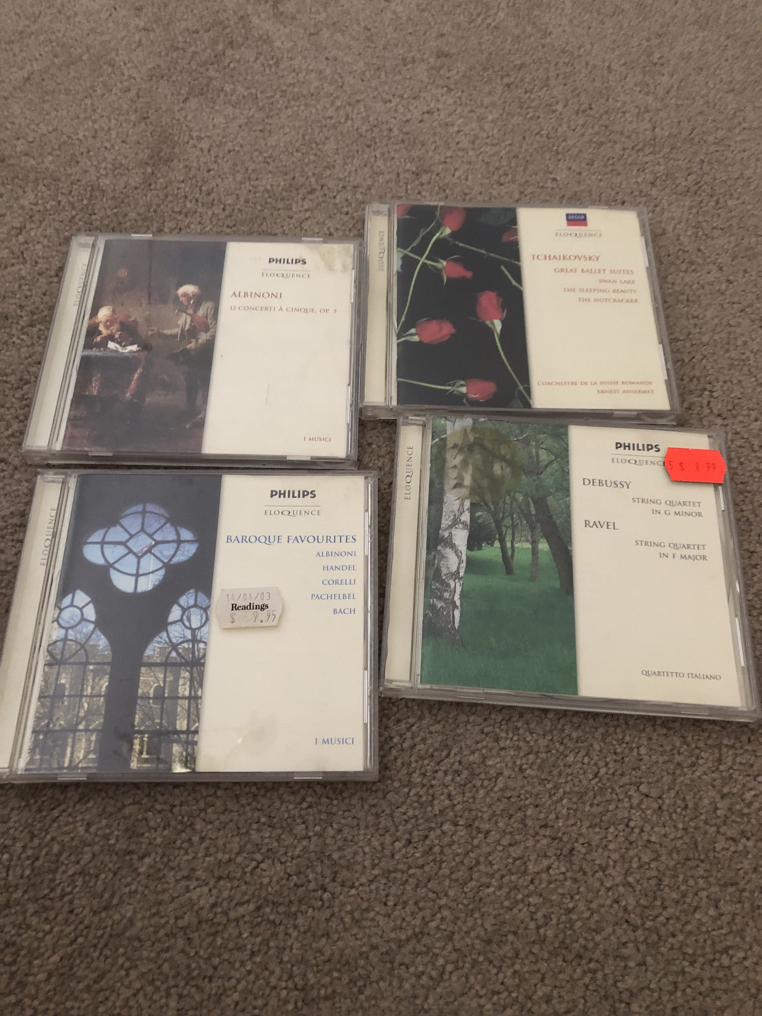 Classical CD x4 - Vinyl, CD, and Blu-ray - StereoNET