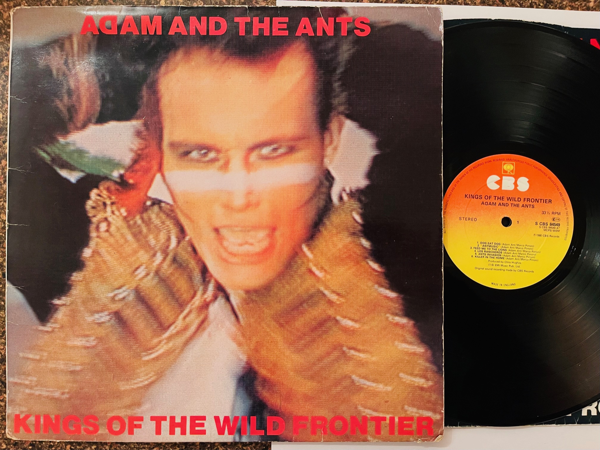 Adam And The Ants - Kings of the Wild Frontier 1980 UK |﻿ Vinyl, CD, and Blu-ray