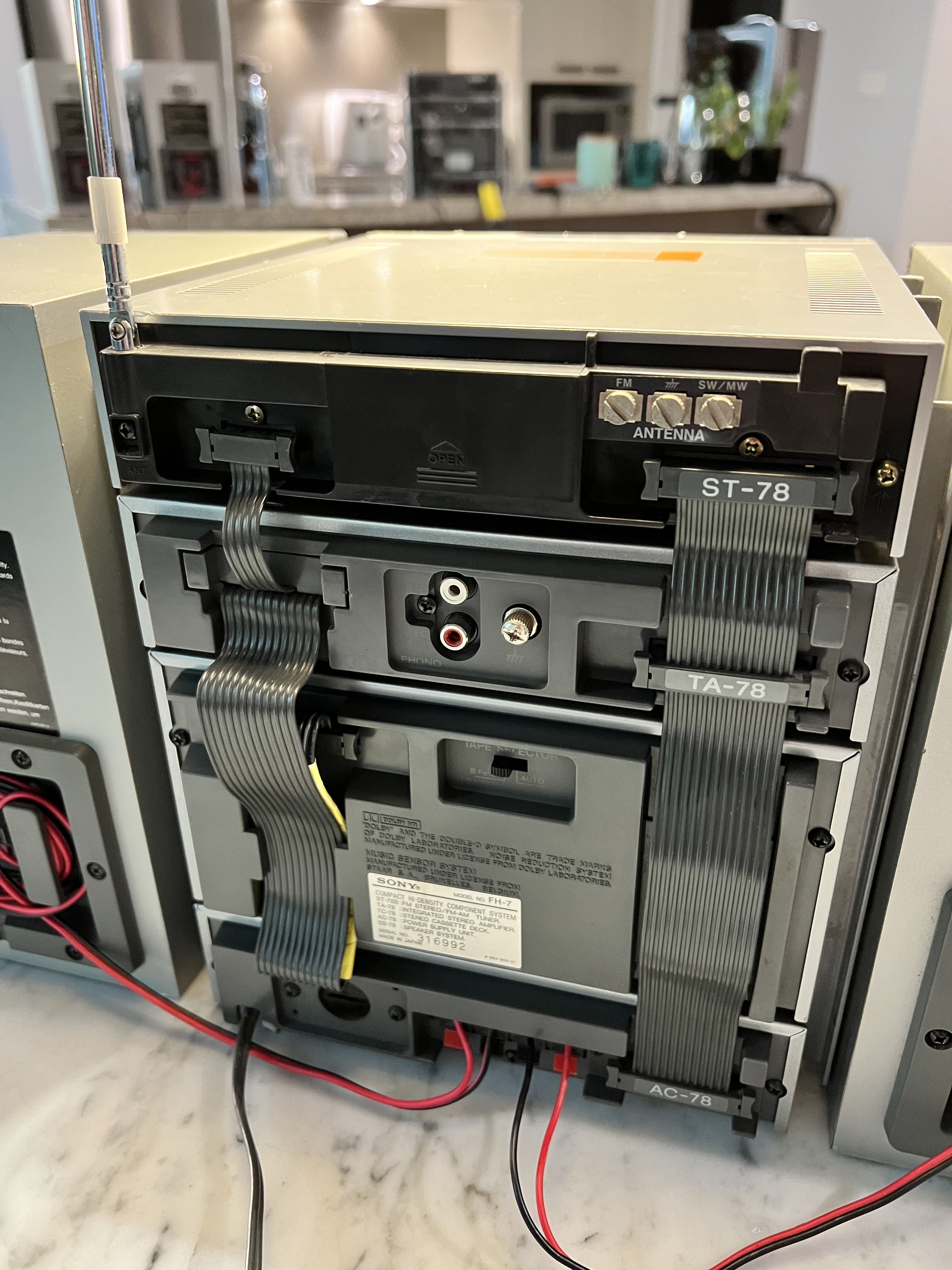 Sony FH-7 Micro Hifi Original 1980’s - Stereo, Home Cinema, Headphones ...