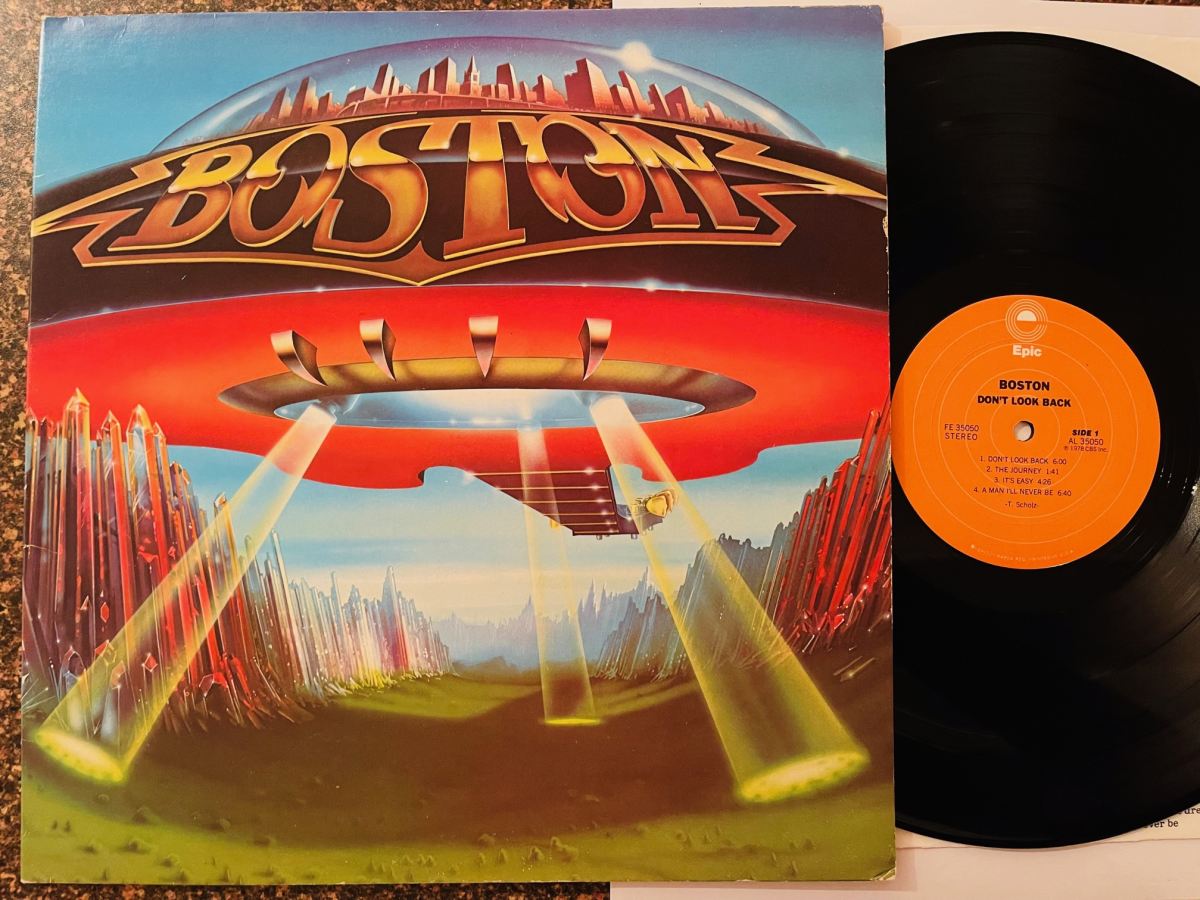 Boston - Don't Look Back - 1978 US Pressing |﻿ Vinyl, CD, and Blu-ray