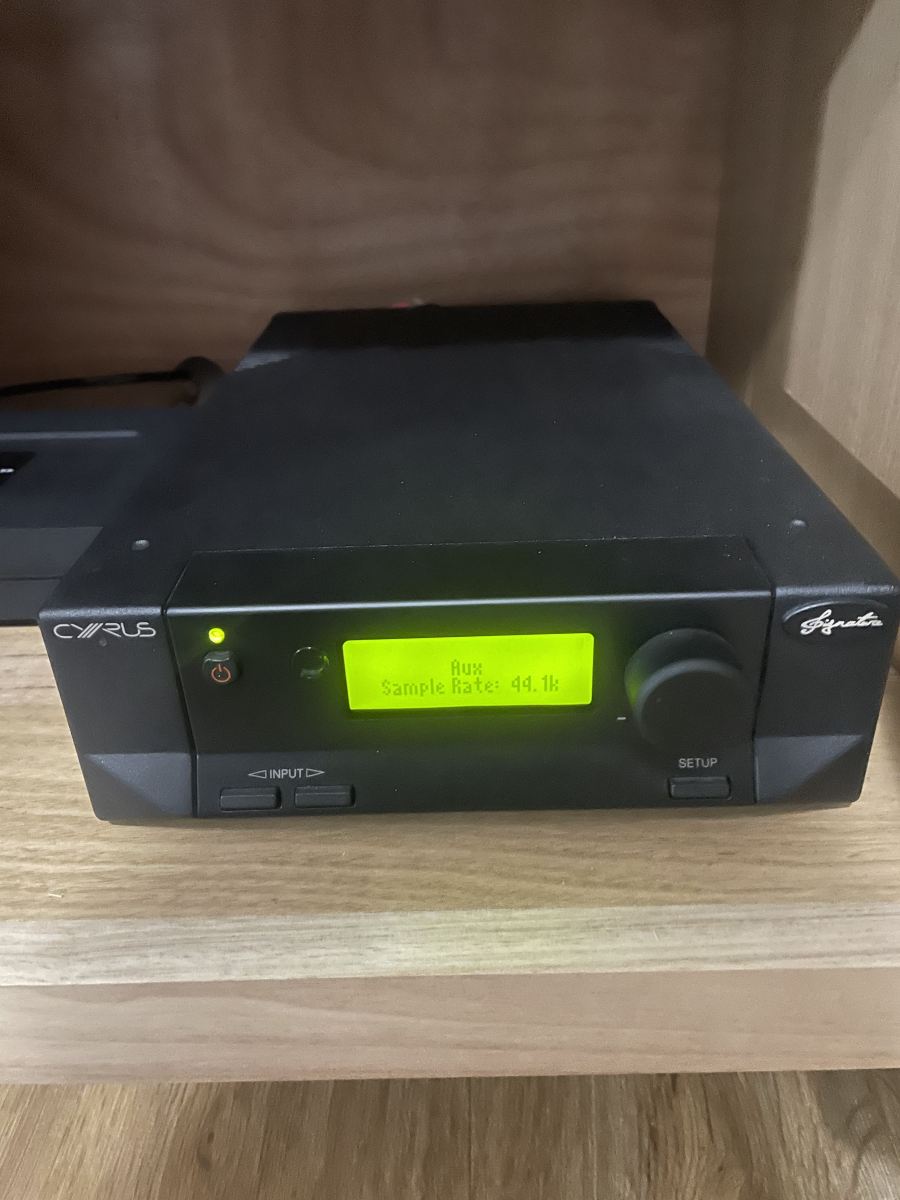 Cyrus DAC X Signature, Black |﻿ Stereo, Home Cinema, Headphones Components