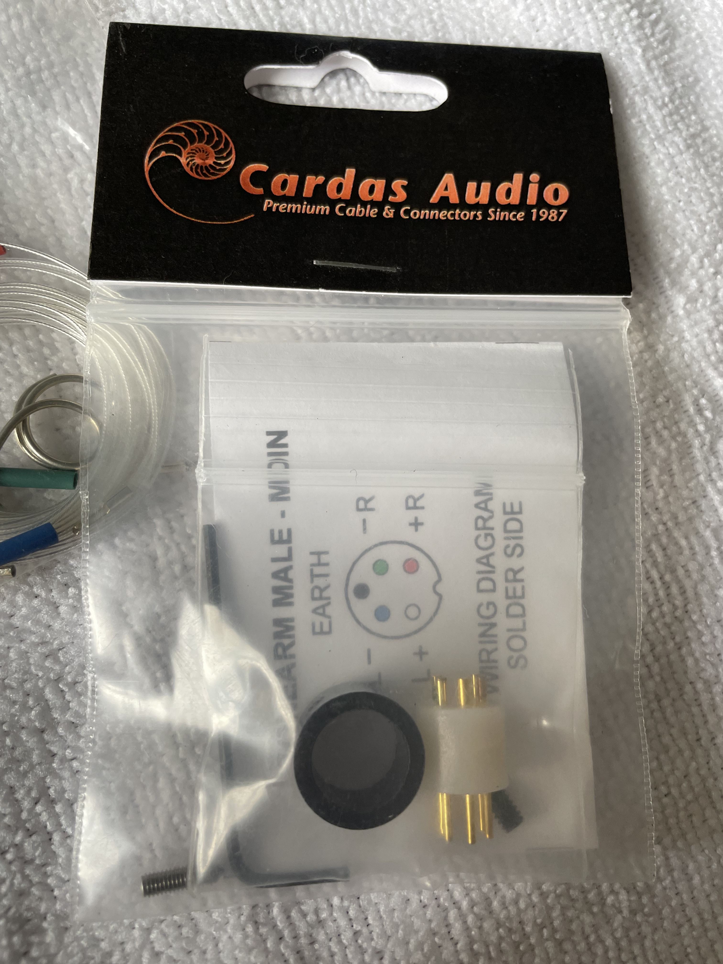 Cardas Wiring kit for Rega arm - Hi-Fi and Cinema Cables & Accessories ...