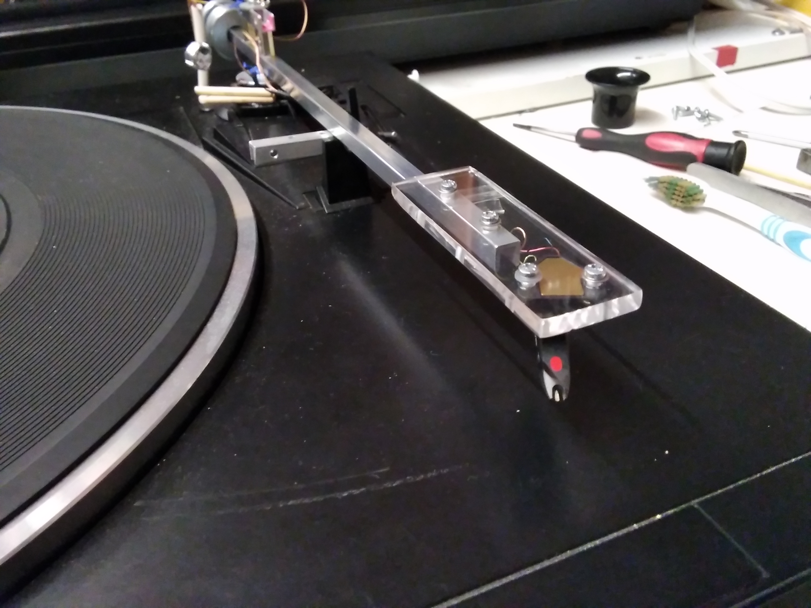 Record deck tonearm - DIY Audio Projects - StereoNET