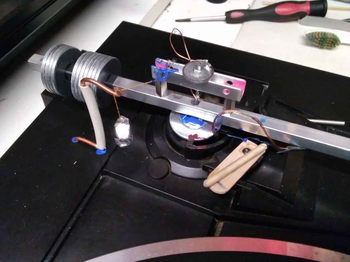 Record deck tonearm - DIY Audio Projects - StereoNET