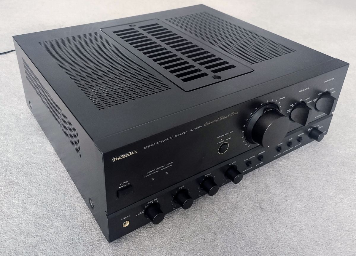 TECHNICS SU VX800 Dual mono integrated Amplifier - Stereo, Home Cinema ...