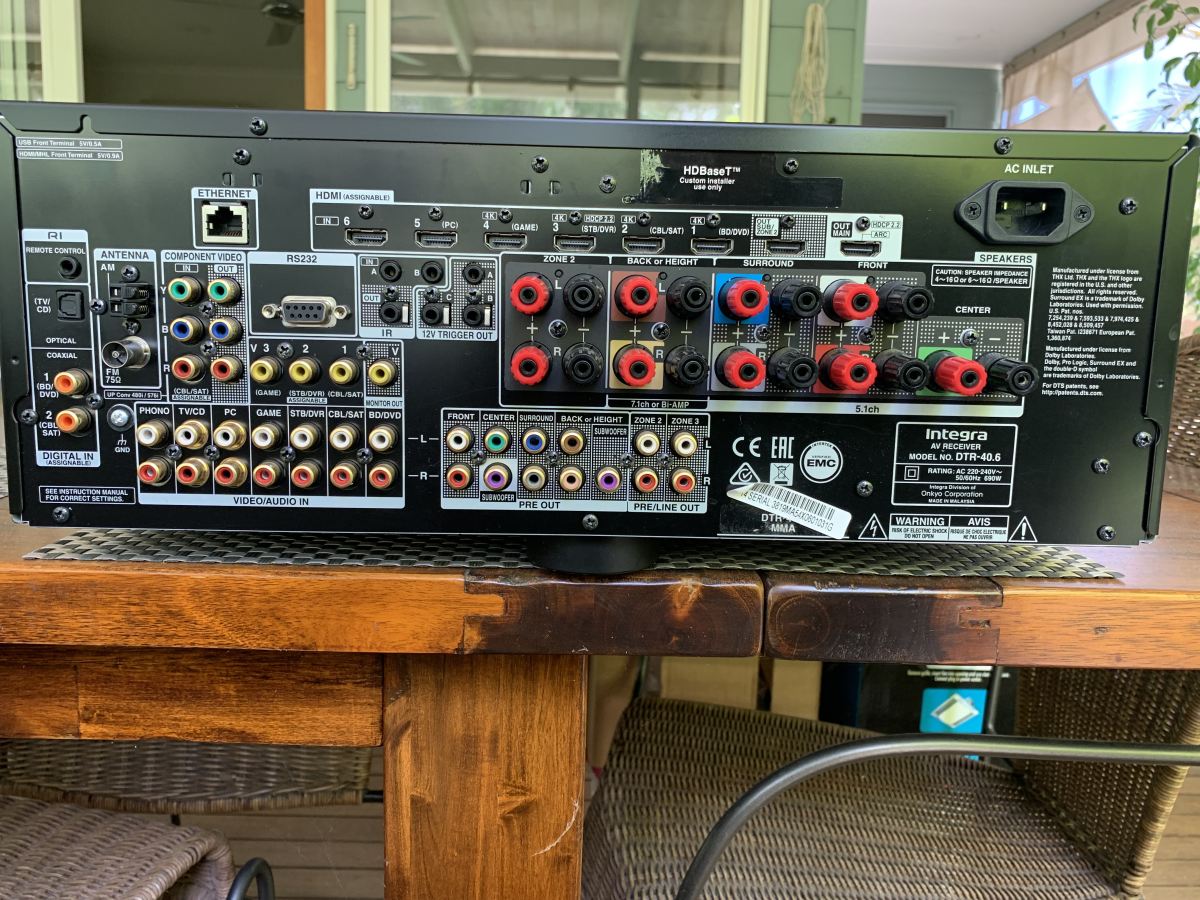 Integra (Onkyo) DTR-40.6 AVR - Stereo, Home Cinema, Headphones Components - StereoNET