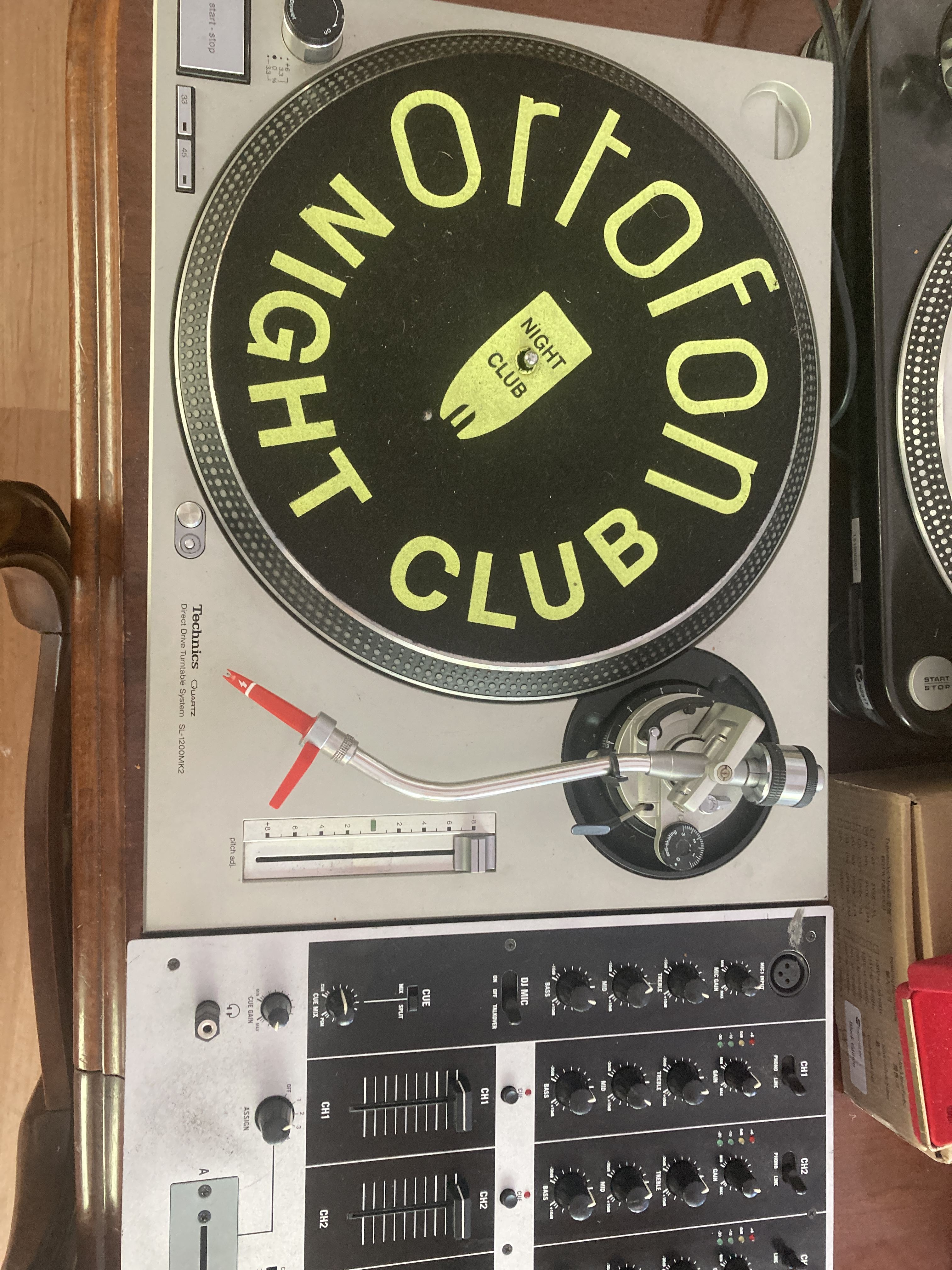 Technics 1200mk2 x 2 units & Numark M6 usb mixer - Stereo, Home Cinema ...