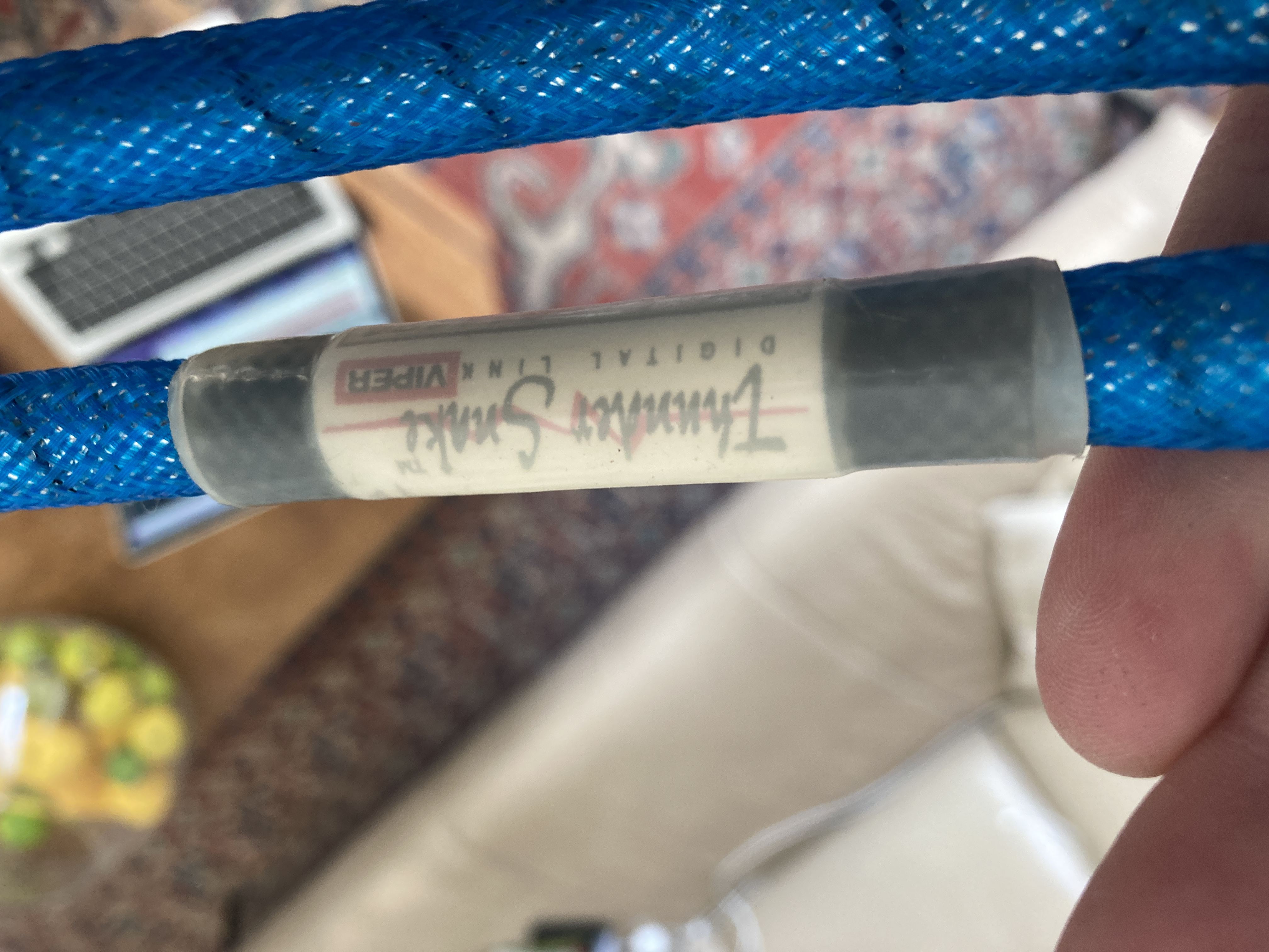 Thunder Snake digital viper rca 75 ohm one metre - Hi-Fi and Cinema ...