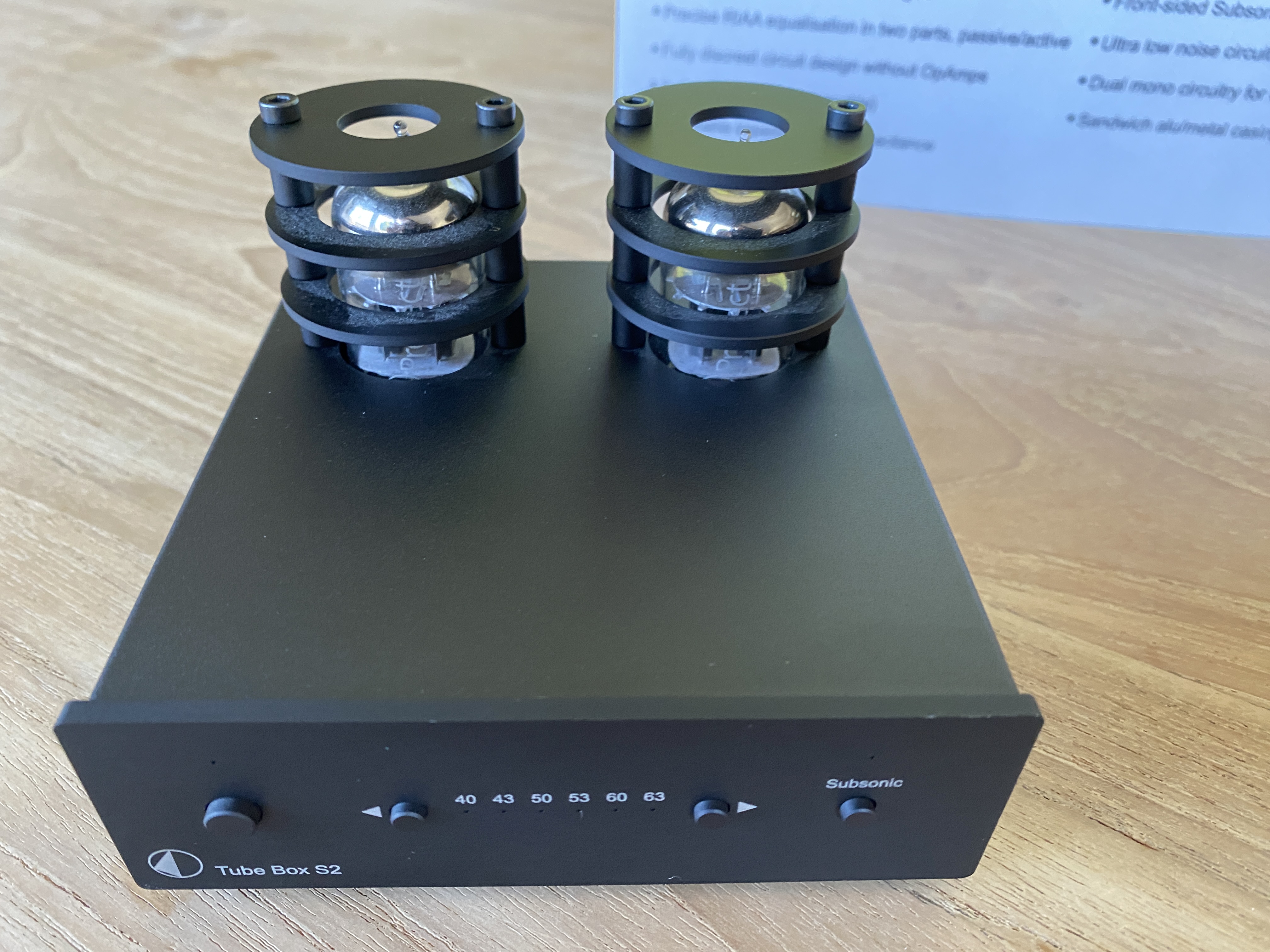 Pro-Ject Tube Box S2 Phono Stage - Stereo, Home Cinema, Headphones ...