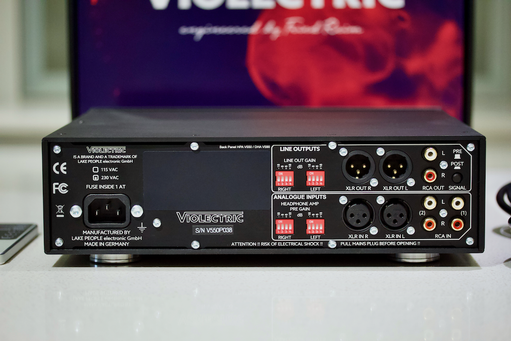 Violectric HPA V550 Pro Balanced Headphone Amplifier |﻿ Stereo, Home ...