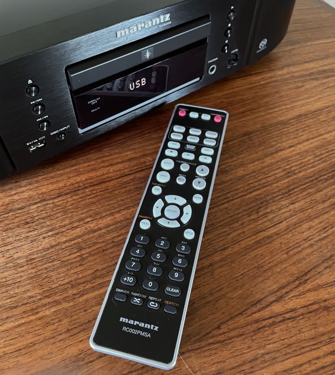 Marantz SA-8005 SACD CD player and DAC, DSD and PCM - Stereo, Home ...