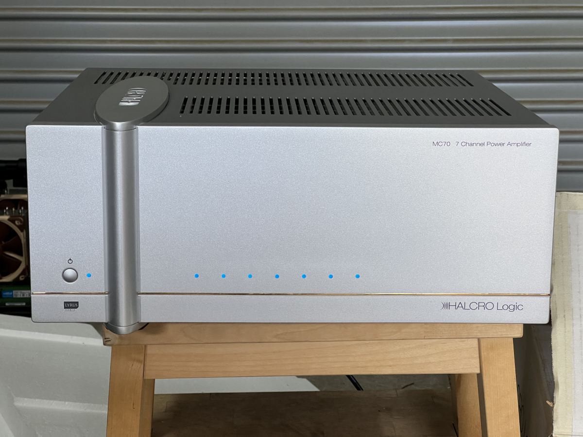 SOLD ELSEWHERE: Halcro MC70 7 Channel Amplifier - Stereo, Home Cinema ...
