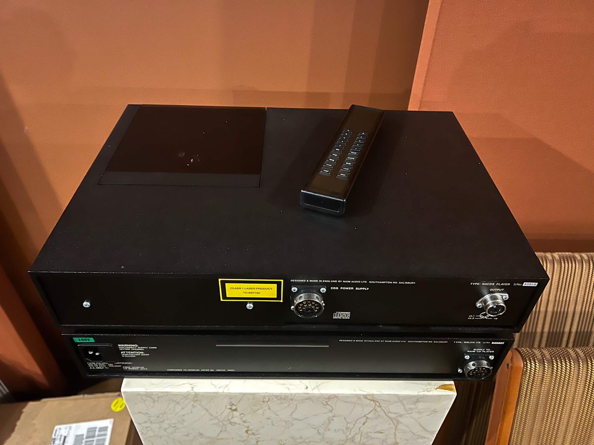 NAIM CDS CD player - Rare w/ Legendary Philips TDA1541S1! - Stereo ...