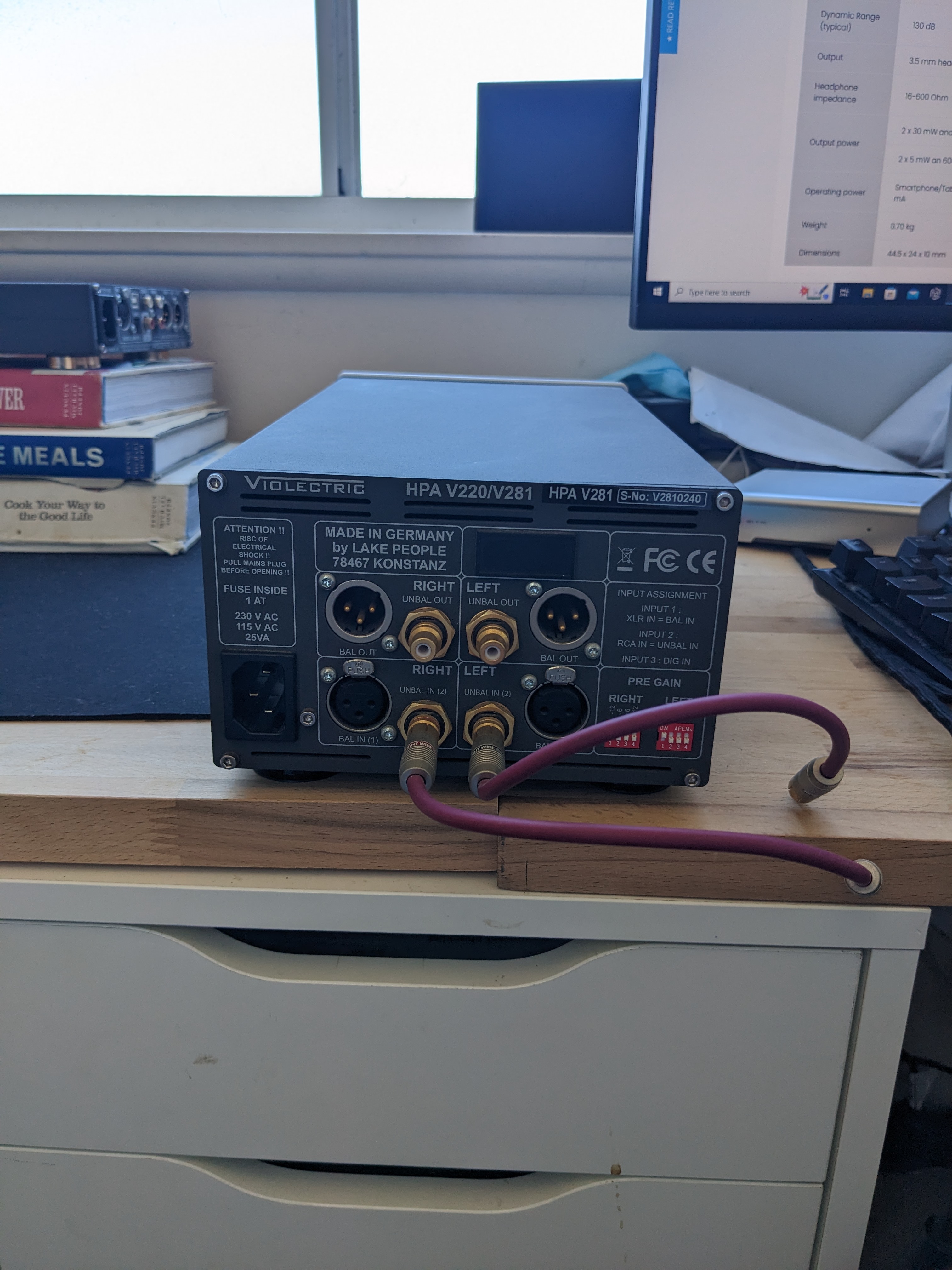 Violectric V281, V800 + Schiit Eitr - Stereo, Home Cinema, Headphones ...