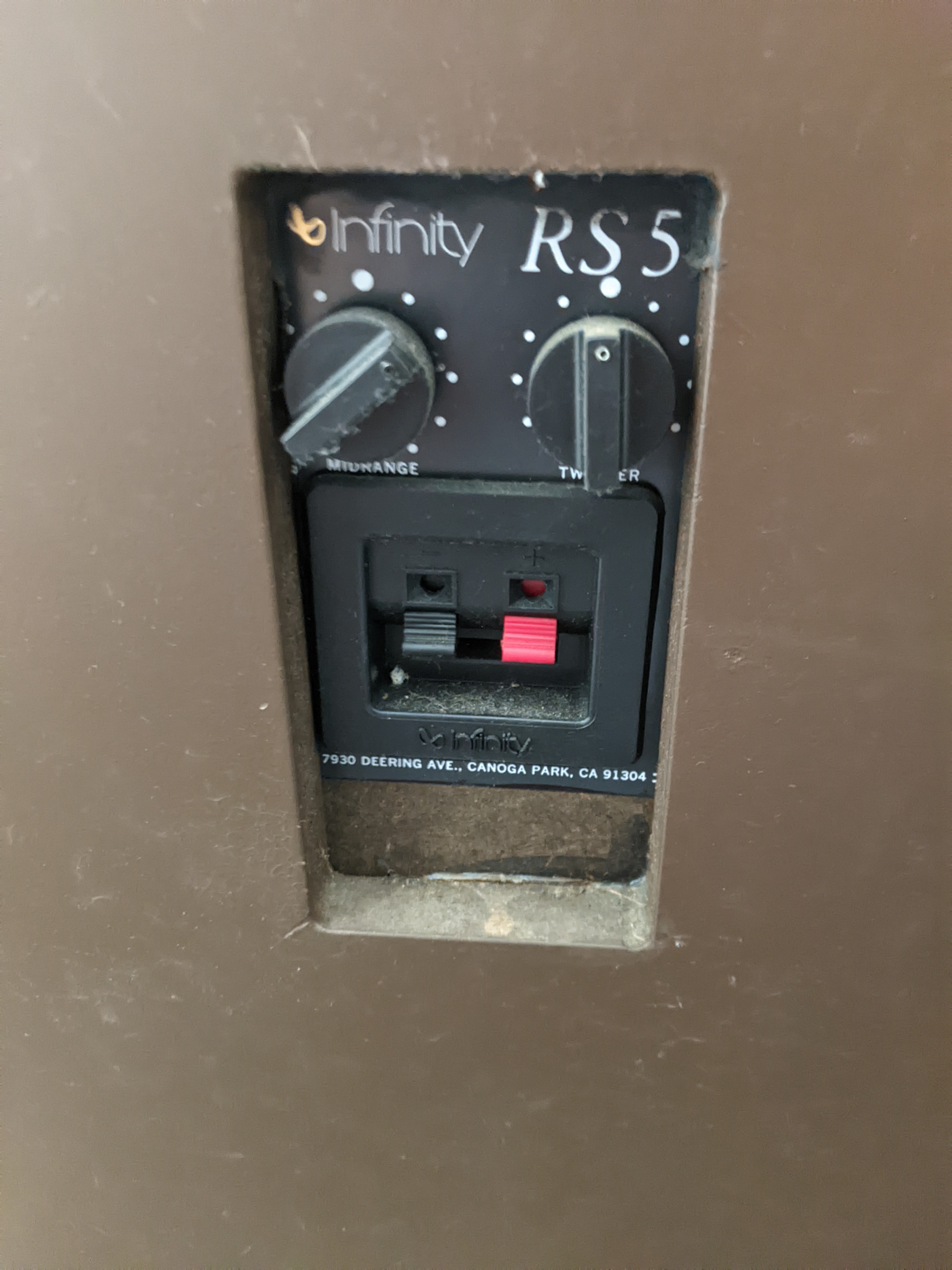 Infinity RS-5 Floor-Standing Stereo Speakers - Stereo, Home Cinema ...