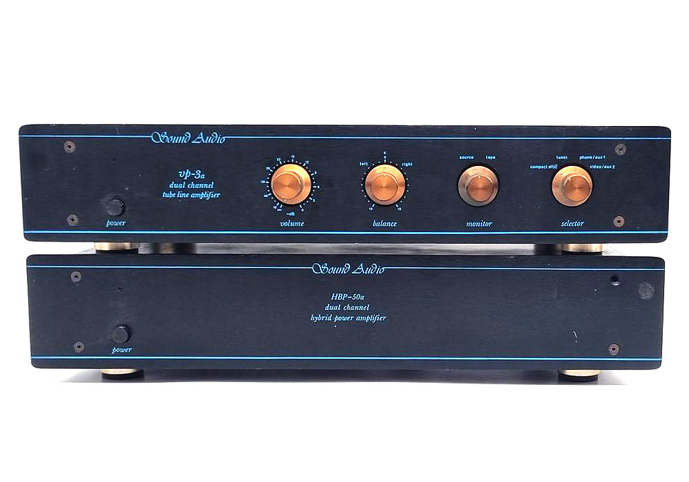Sound Audio Pre VP-3A & Power HBP-50a Amplifiers - Commercial ...