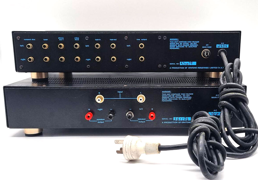 Sound Audio Pre VP-3A & Power HBP-50a Amplifiers - Commercial ...