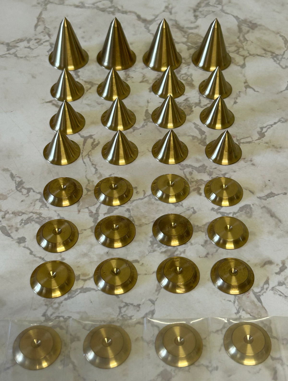 Audio Points Isolation Footers + Coupling Discs + Adaptors - Hi-Fi and ...