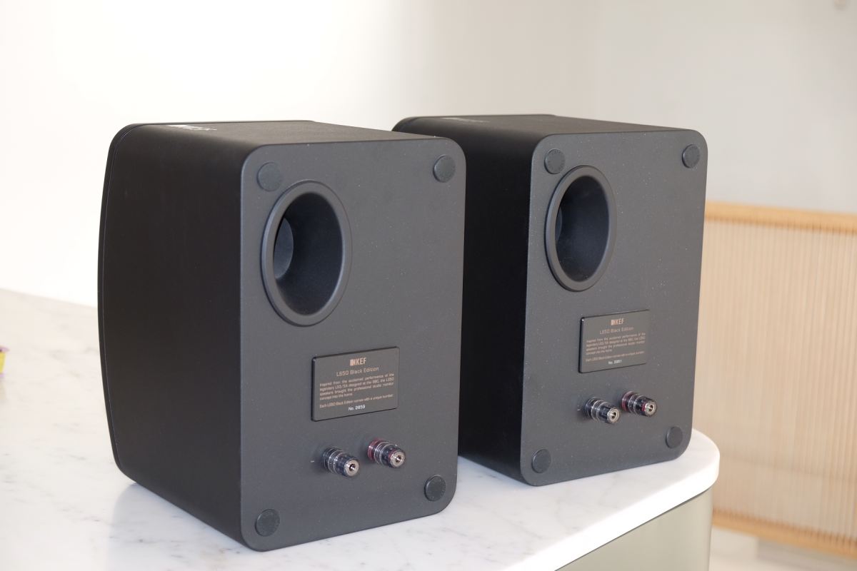 KEF LS50 Black Edition - Stereo, Home Cinema, Headphones Components ...