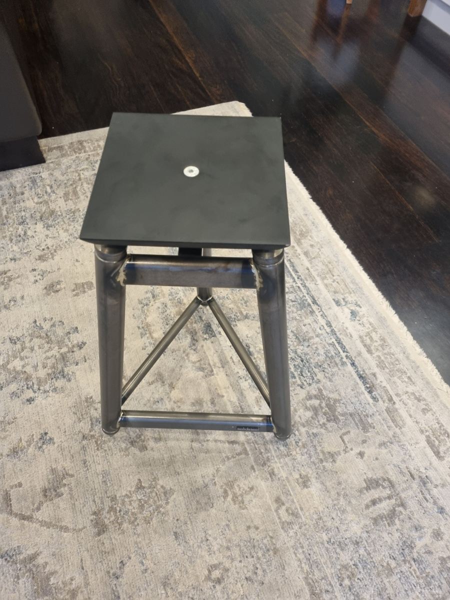Solidsteel ss-5 Speaker stands - Raw Steel model - Hi-Fi and Cinema ...