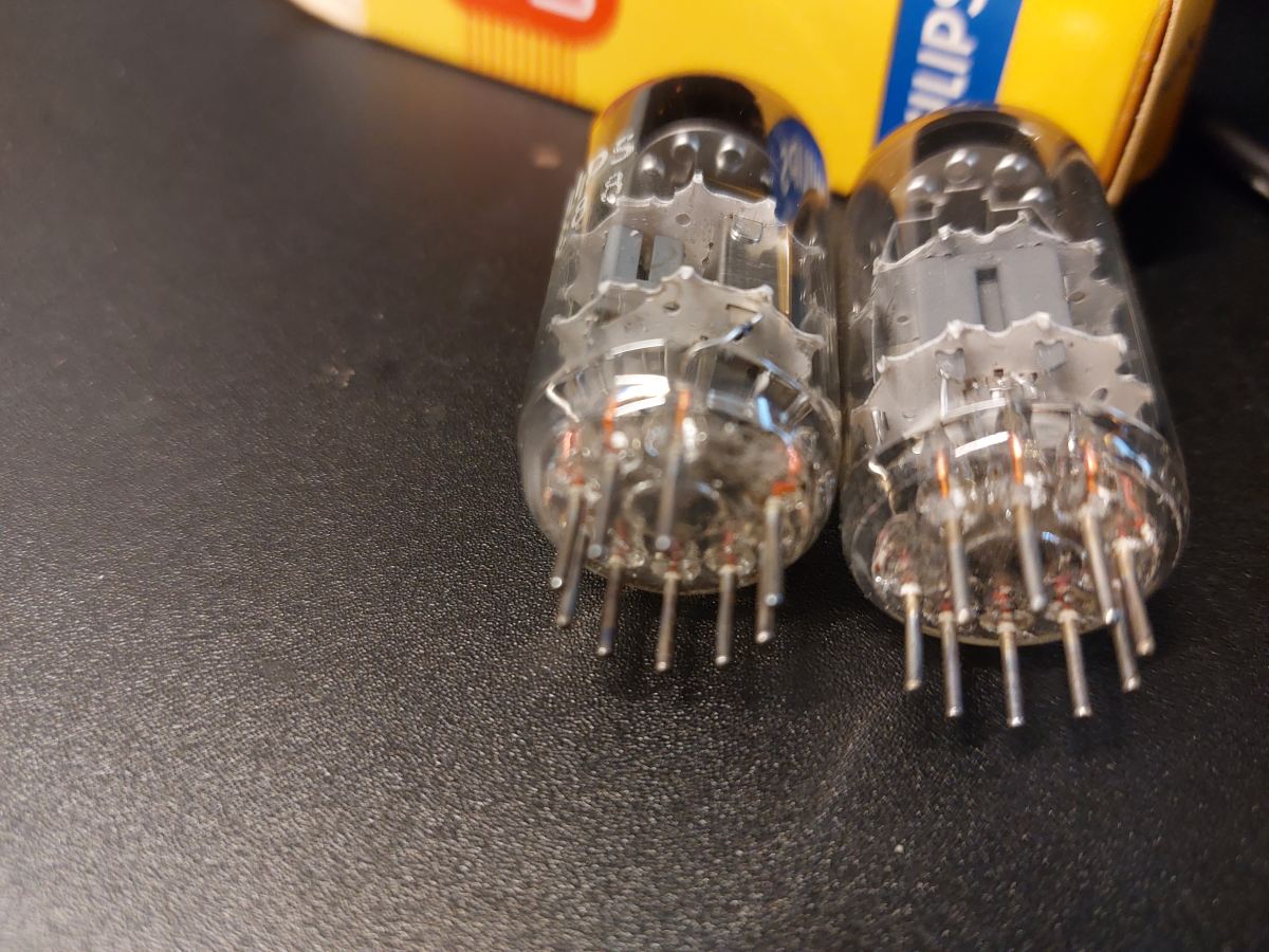 NOS PCC88 7DJ8 Philips tubes disk getter AVO VCM163 tested |﻿ Hi-Fi and ...