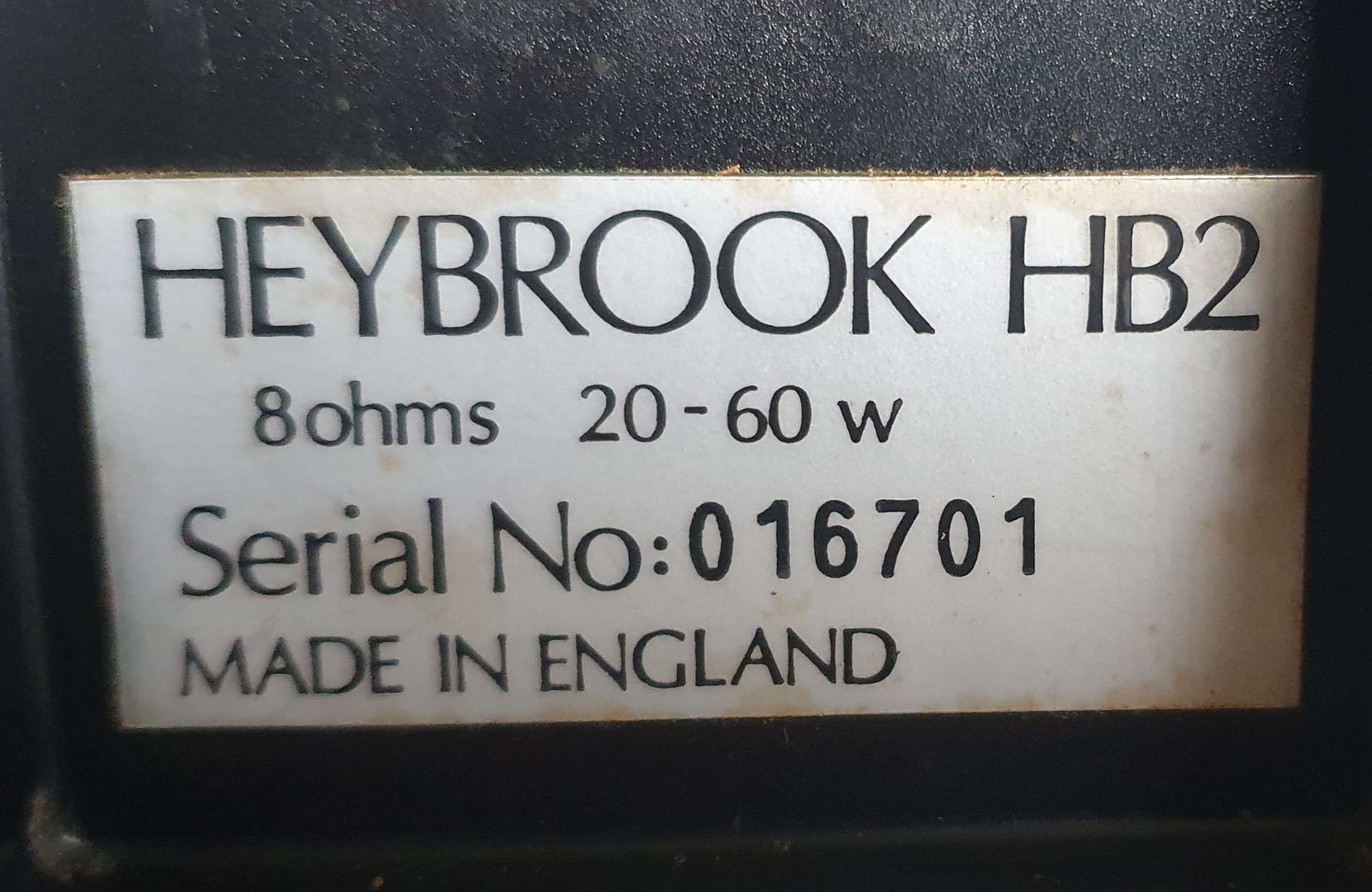 Heybrook HB2R Speakers with floor stands - Stereo, Home Cinema ...