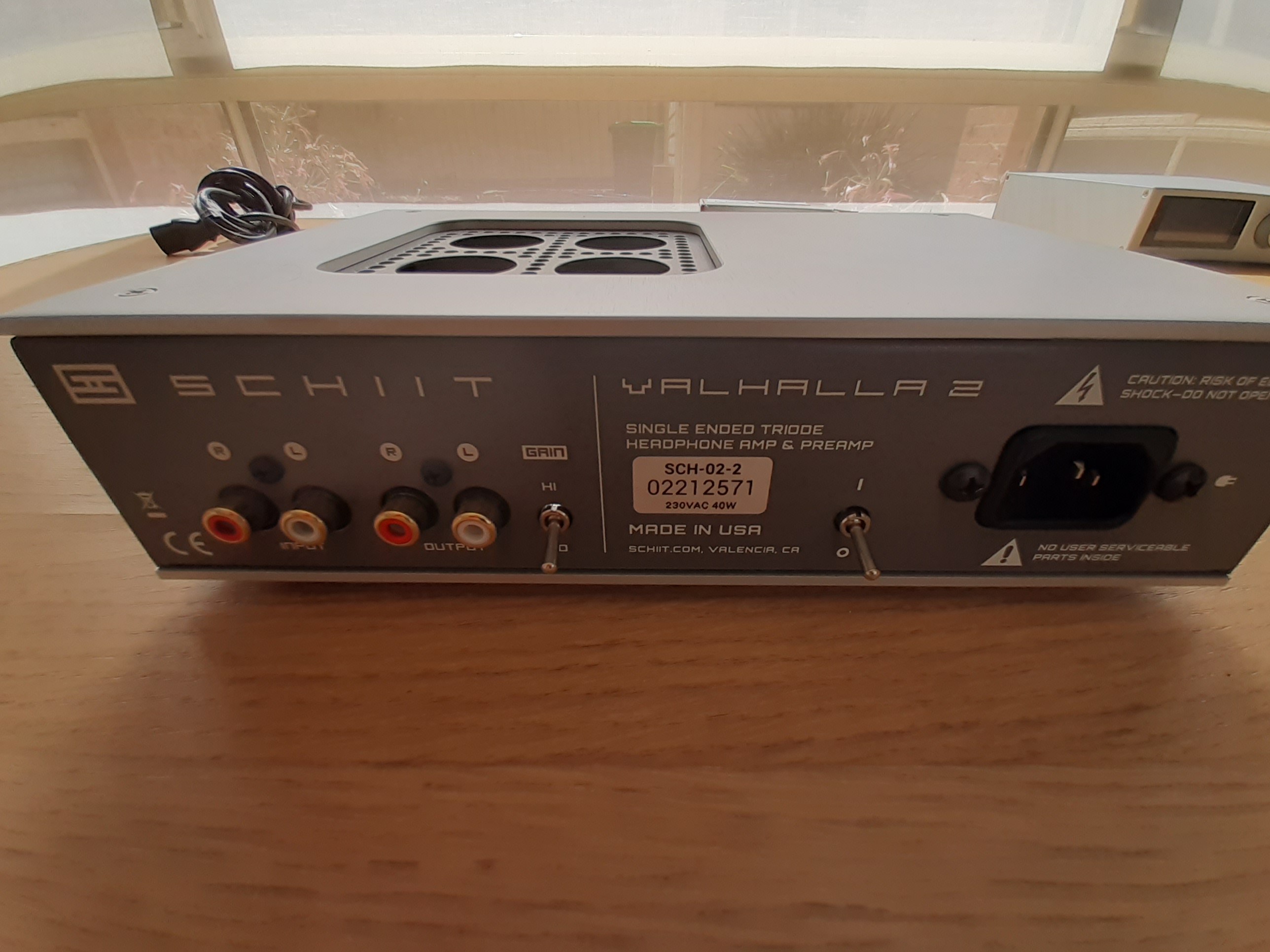 Schiit Valhalla 2 - OTL Headphone Amplifier - Stereo, Home Cinema ...