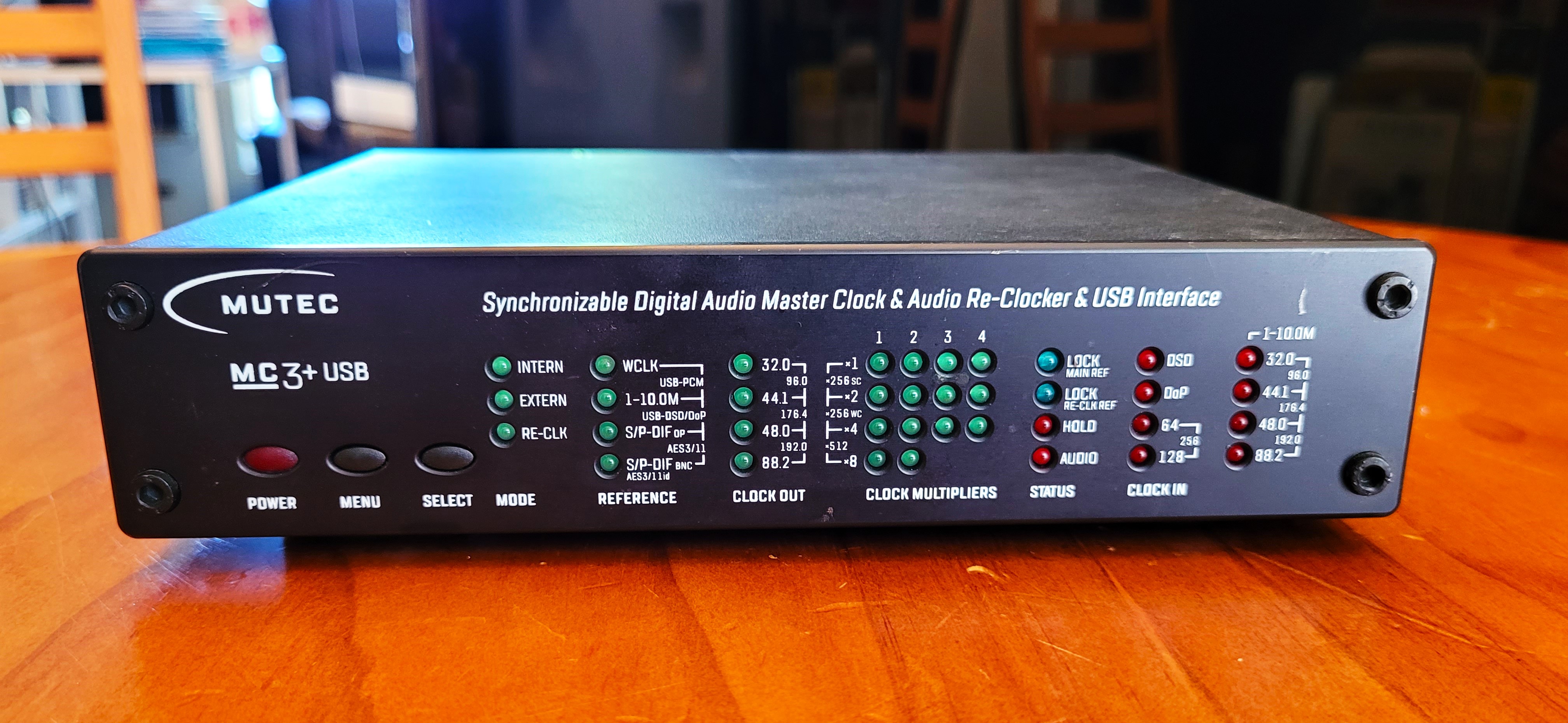 Mutec MC-3+ Smart Clock USB Re-clocker - Stereo, Home Cinema ...