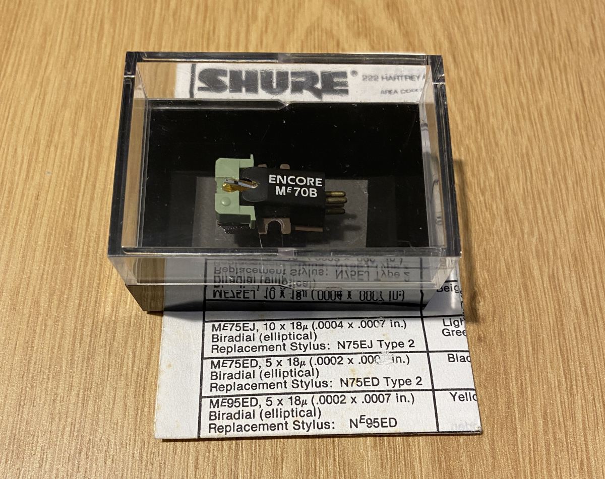 Shure M70b encore Cartridge with Genuine Stylus - Hi-Fi and Cinema ...