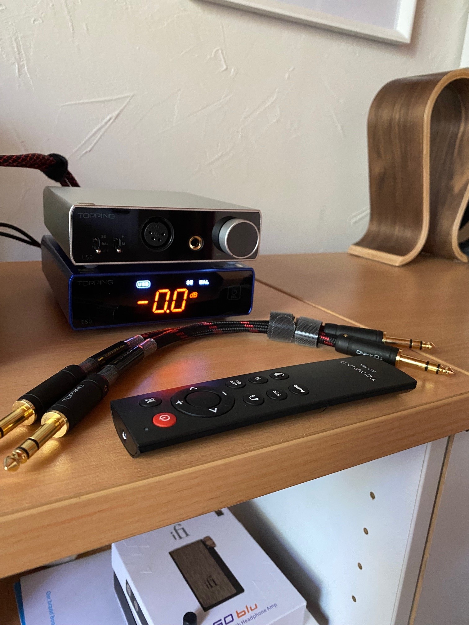 Topping E50/L50/TRS balanced cable stack - Stereo, Home Cinema ...