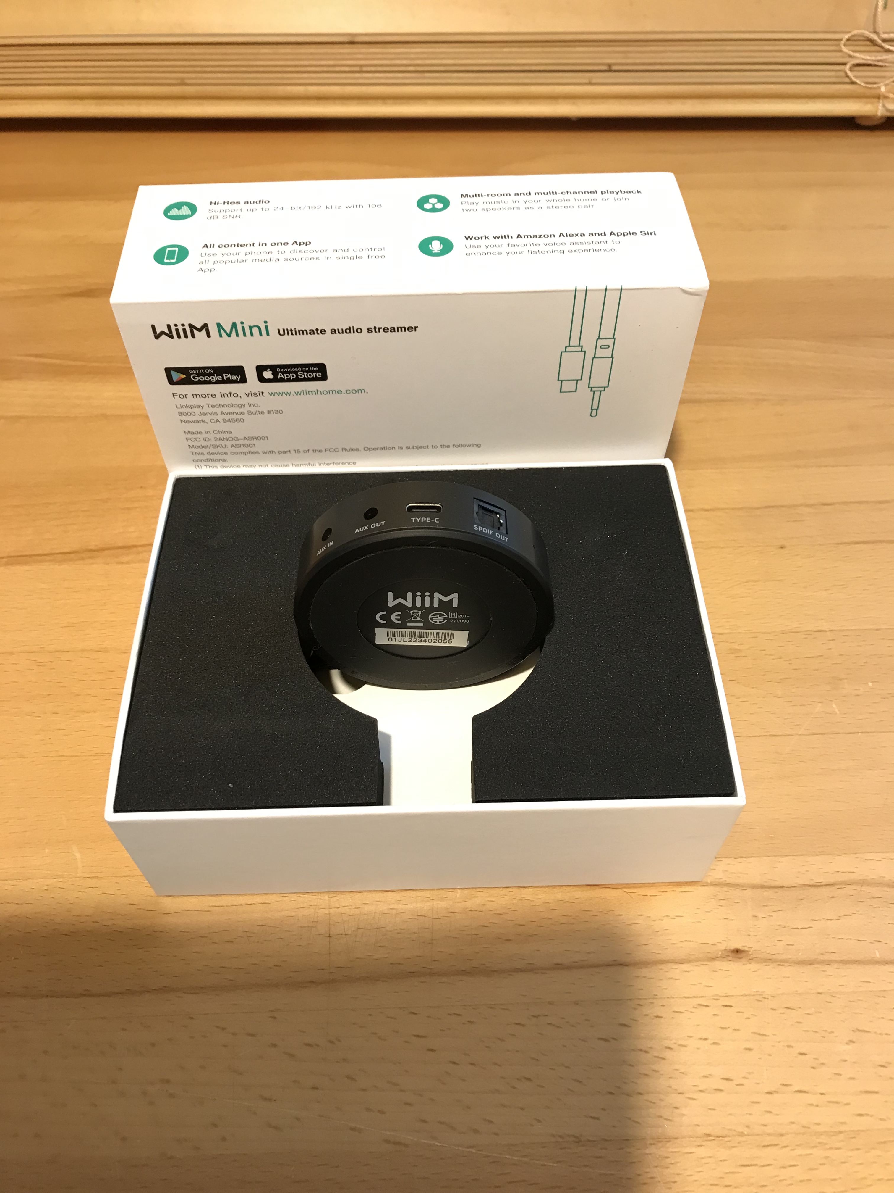 WiiM Mini Streamer - Stereo, Home Cinema, Headphones Components - StereoNET