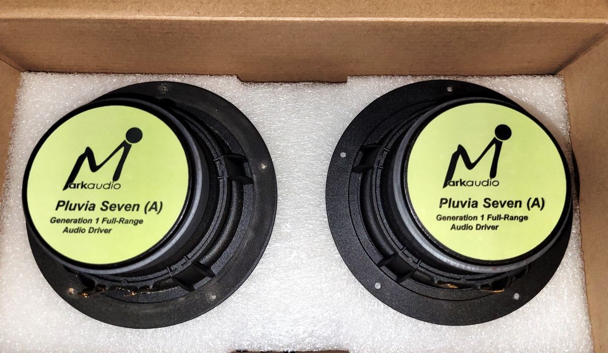 Mark Audio Pluvia Seven Extended Full Range audio drivers x2 - Hi-Fi ...