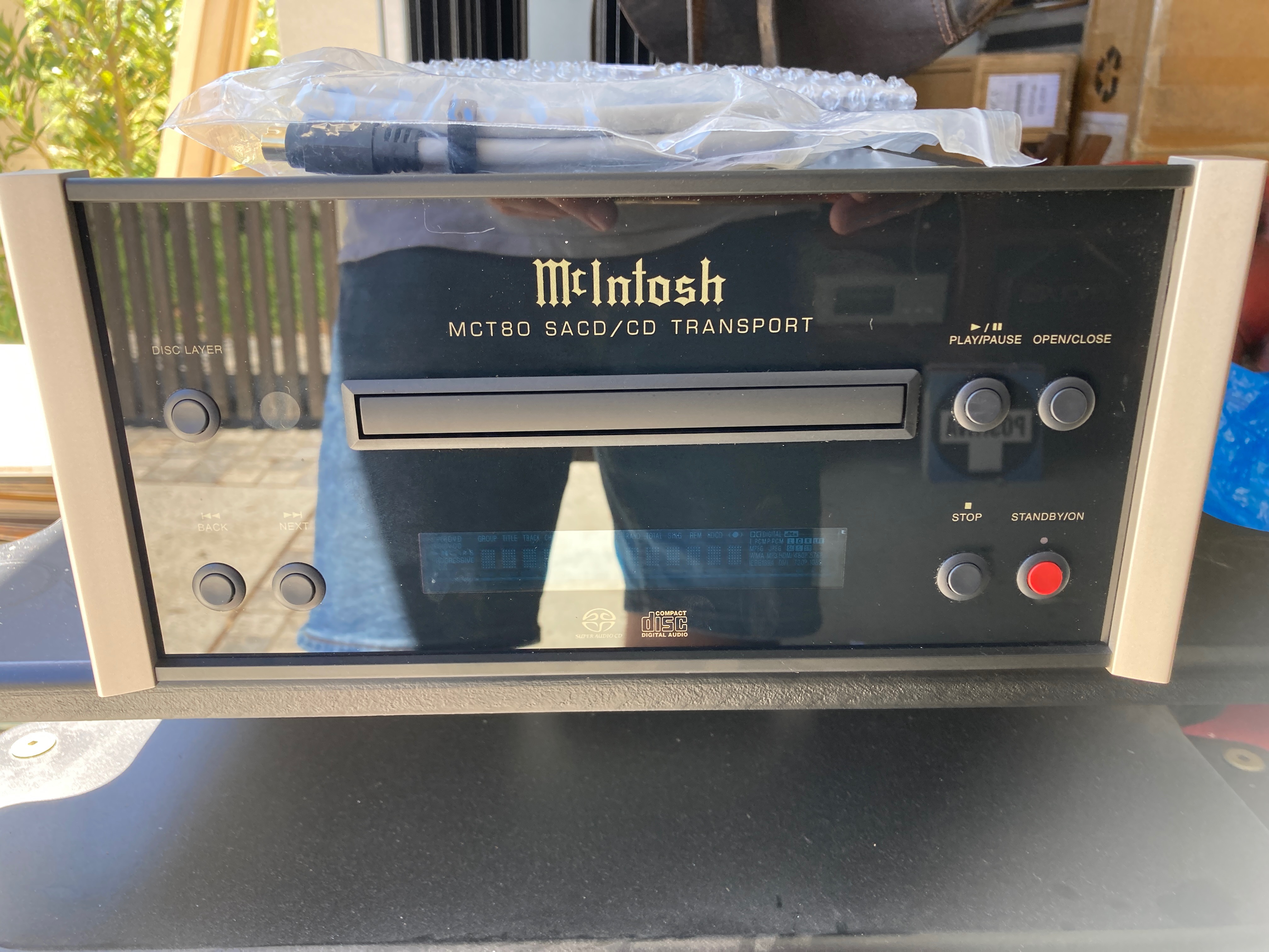 SOLD ELSEWHERE: Macintosh mct80 cd sacd transport as new - Hi-Fi and ...