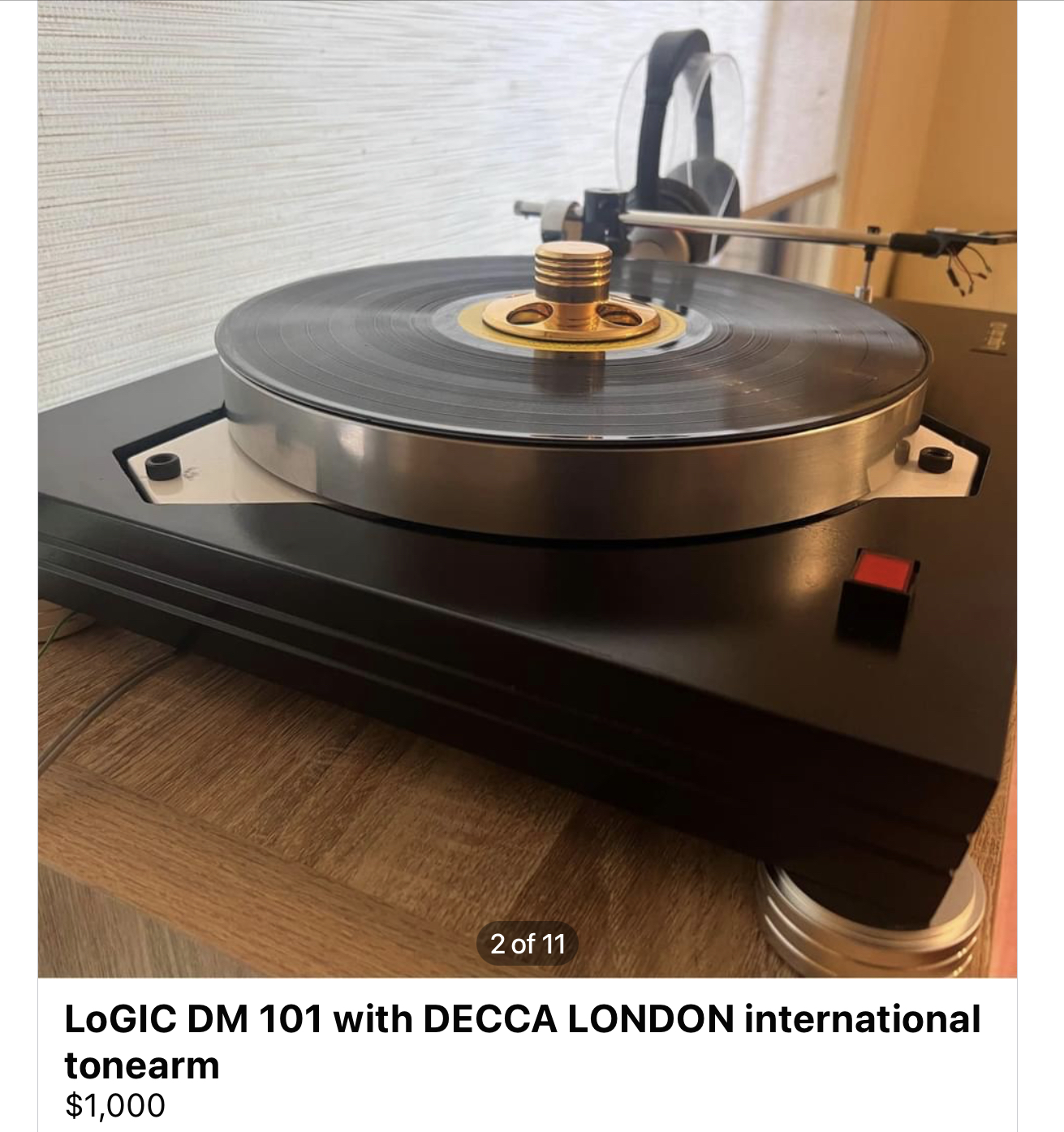 Logic DM101 turntable - Turntables, Record Players & Vinyl - StereoNET