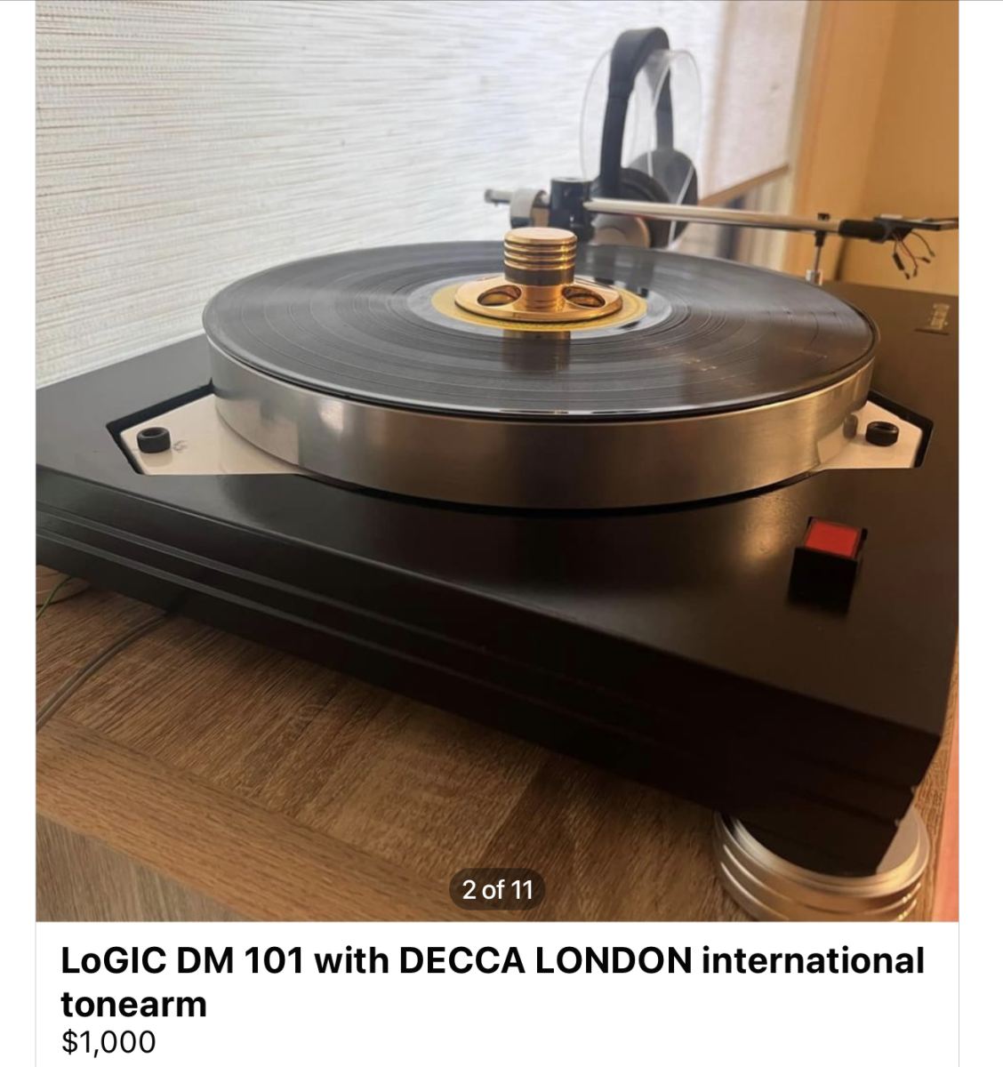 Logic DM101 turntable - Turntables, Record Players & Vinyl - StereoNET