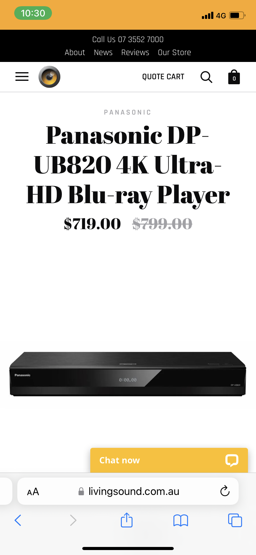 Panasonic UB820 4k Ultra HD Bluray player |﻿ Stereo, Home Cinema ...