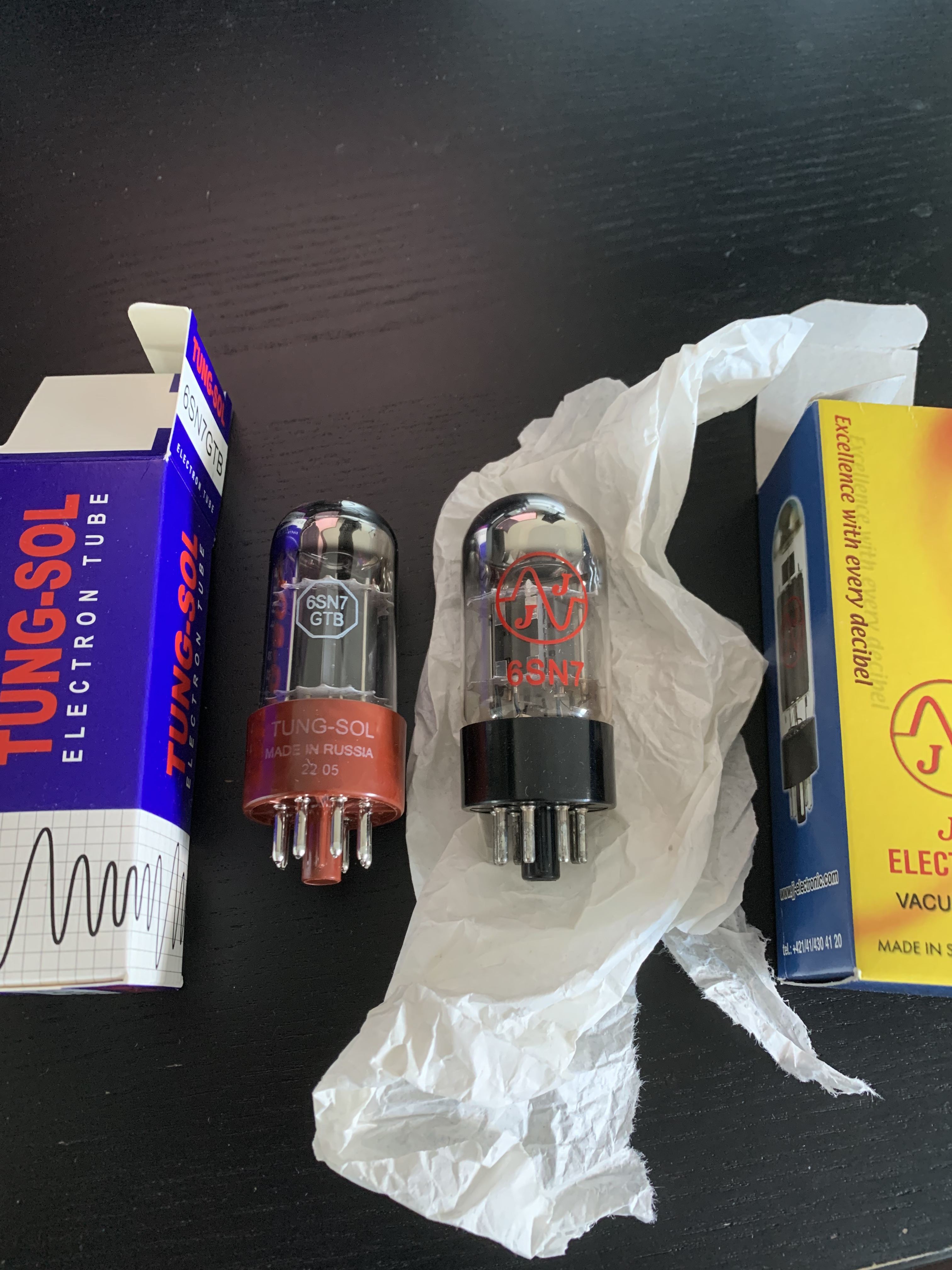 6SN7 new production tubes (JJ, TS) - Hi-Fi and Cinema Cables ...