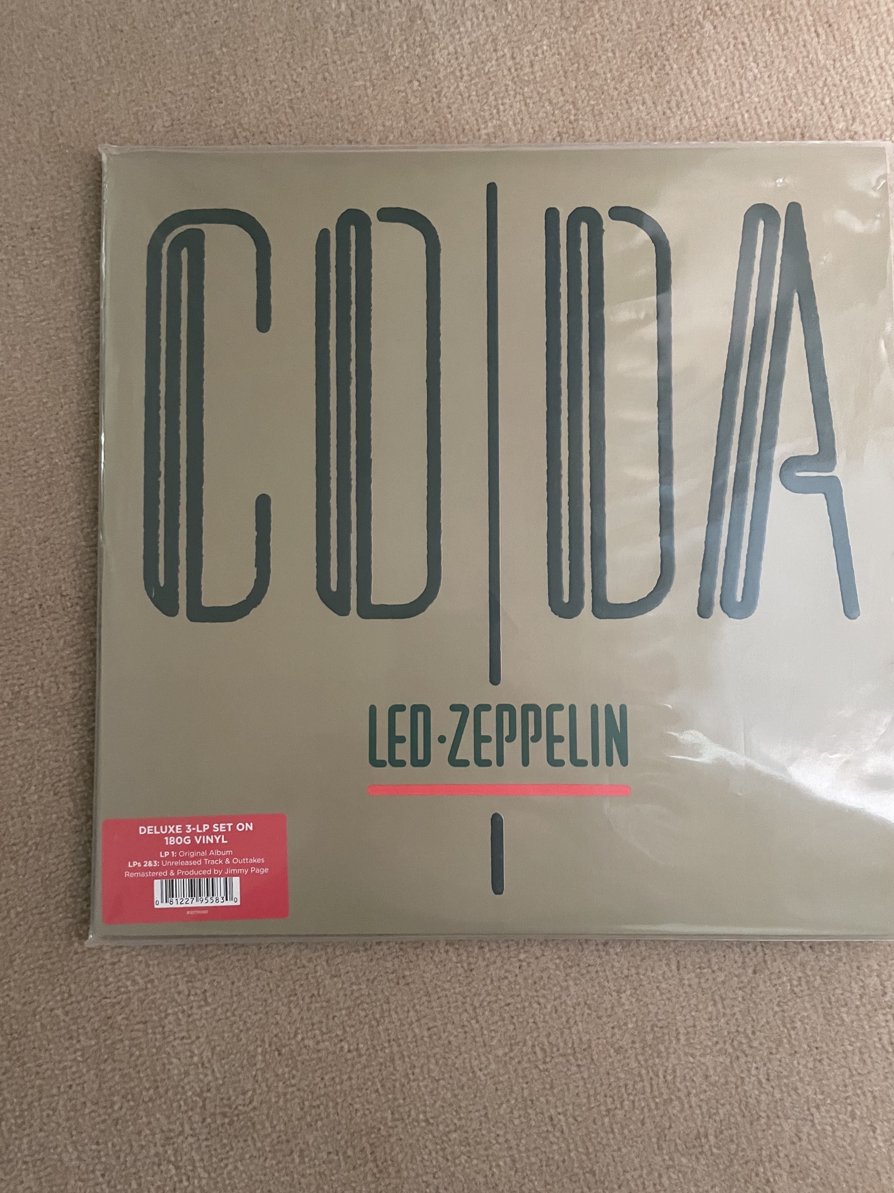 FS: Led Zeppelin- Coda vinyl - Vinyl, CD, and Blu-ray - StereoNET