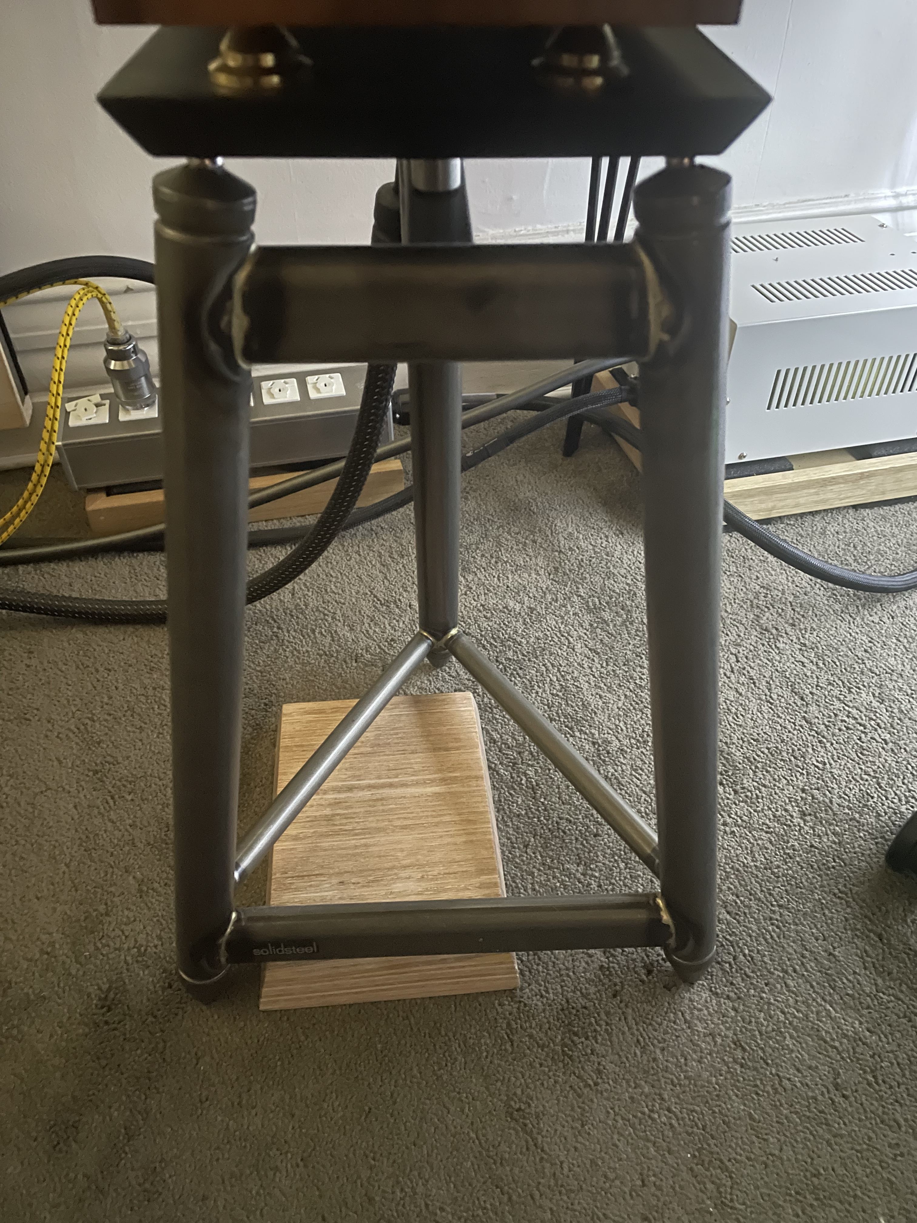 Solid Steel SS-5 stands in Raw. RRP$799 - Hi-Fi and Cinema Cables ...