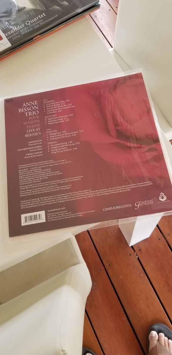 Anne Bisson Trio - Four Seasons In Jazz - Live At Bernie's - Vinyl, CD ...