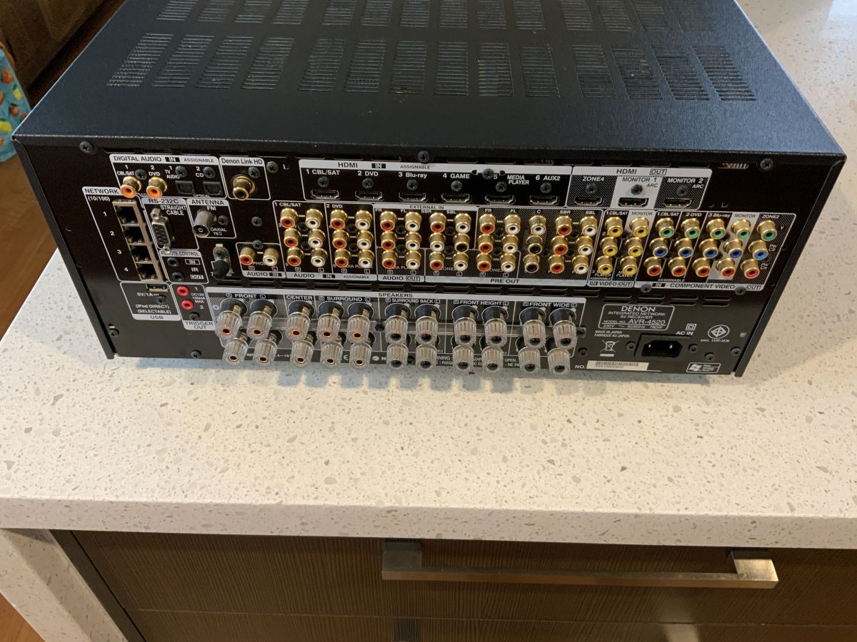 FS: Denon AVR4520 Flagship AV Receiver. |﻿ Stereo, Home Cinema ...