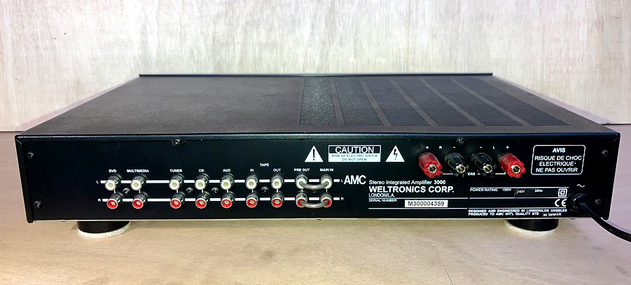 AMC 3000 integrated amplifier - Stereo, Home Cinema, Headphones ...