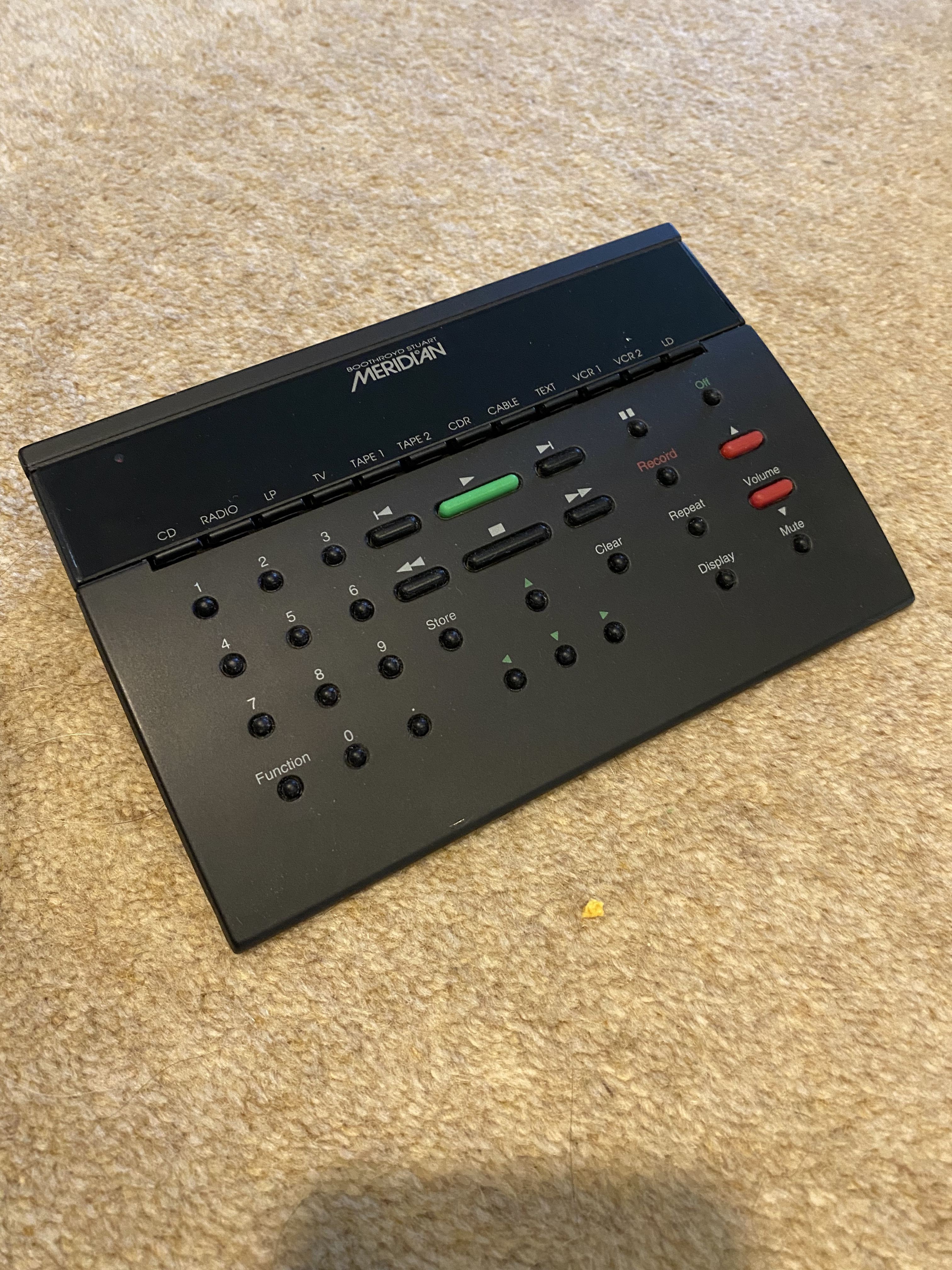 MERIDIAN MSR REMOTE. |﻿ Hi-Fi and Cinema Cables & Accessories