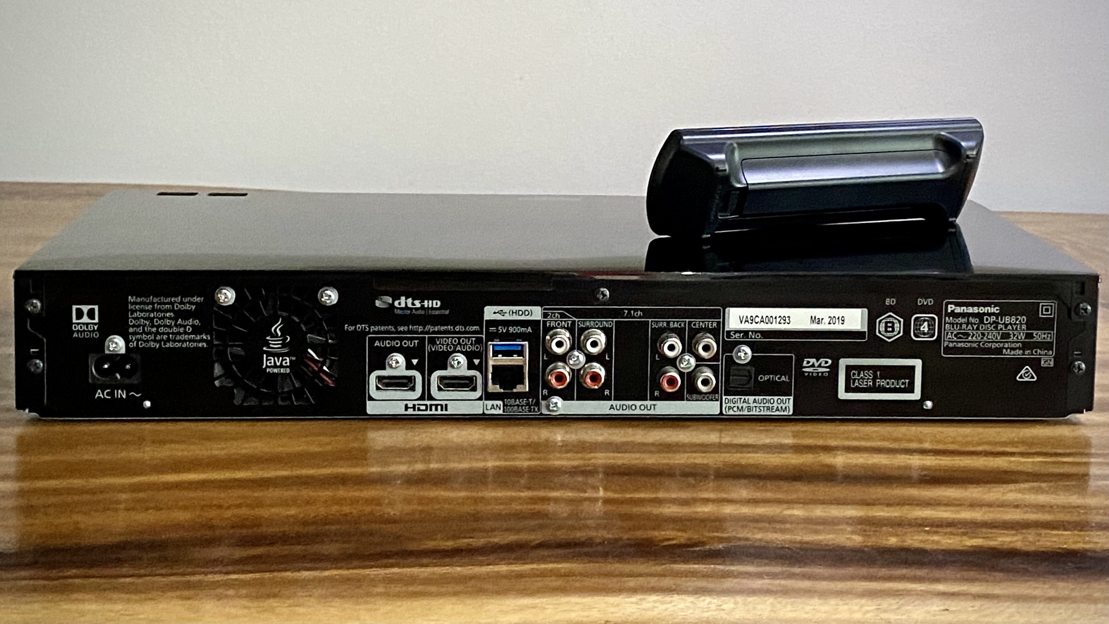 Panasonic UB820 4k Ultra HD Bluray player |﻿ Stereo, Home Cinema ...