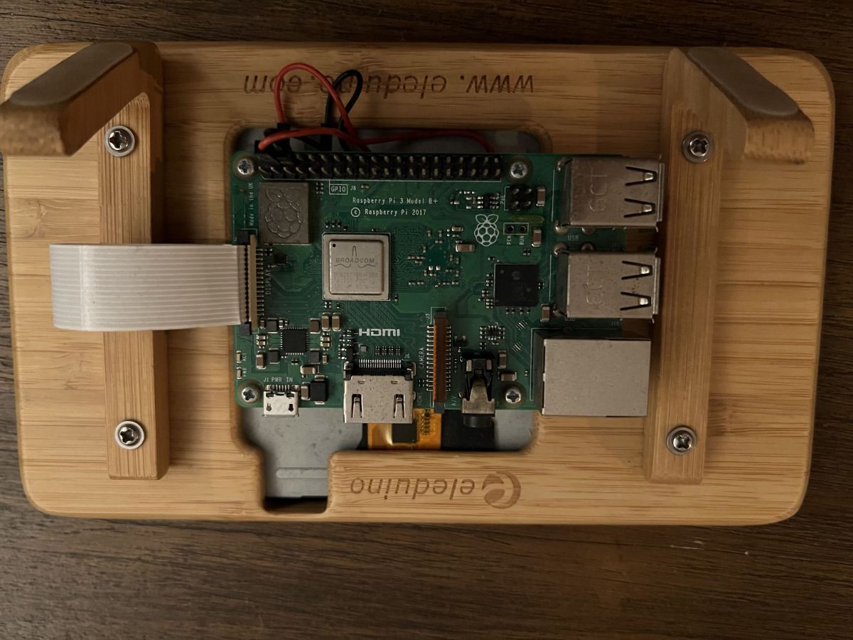 Raspberry Pi 3b + 7 Inch Pi Screen for Volumio |﻿ Stereo, Home Cinema, Headphones Components