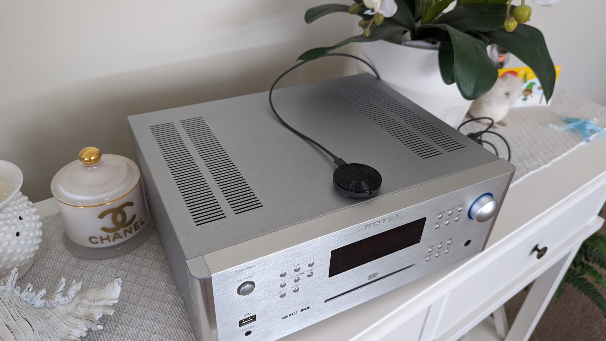 Rotel RCX 1500 Amplifier/CD player with streamer/phono stage - Stereo ...