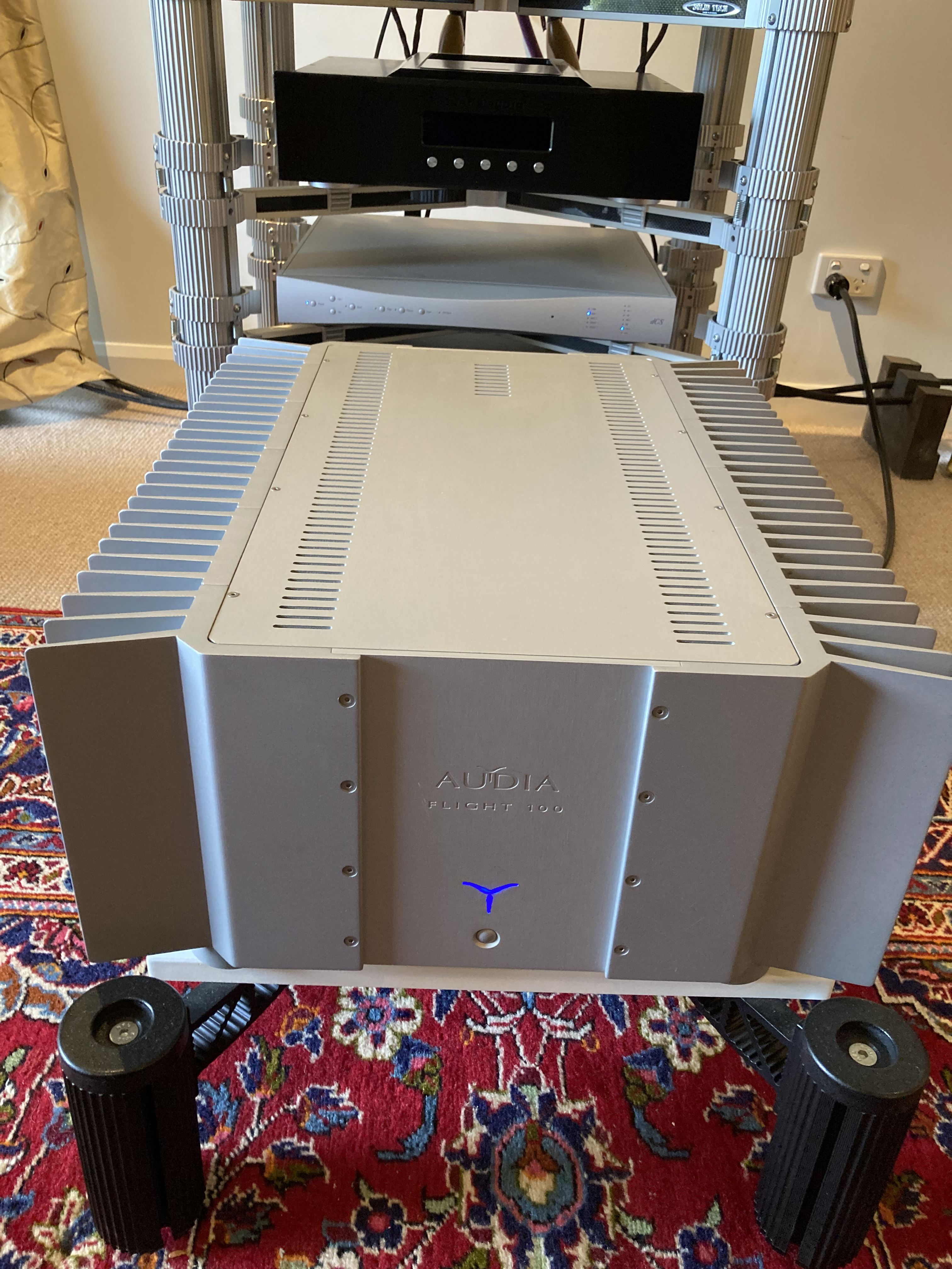 Audia Flight 100 Mk4 Pure Class A Power Amp - Stereo, Home Cinema ...