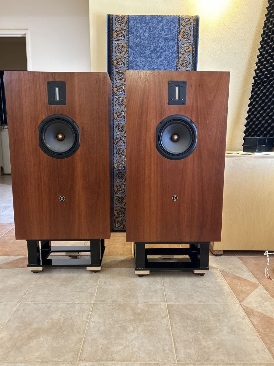AUDIO SYNERGY DESIGNED 2 WAY SPEAKERS ON STANDS - Stereo, Home Cinema ...