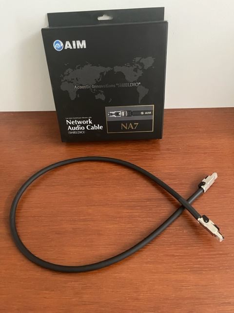 AIM NA7 Ethernet cable 1m PRICE DROP - Hi-Fi and Cinema Cables & Accessories - StereoNET